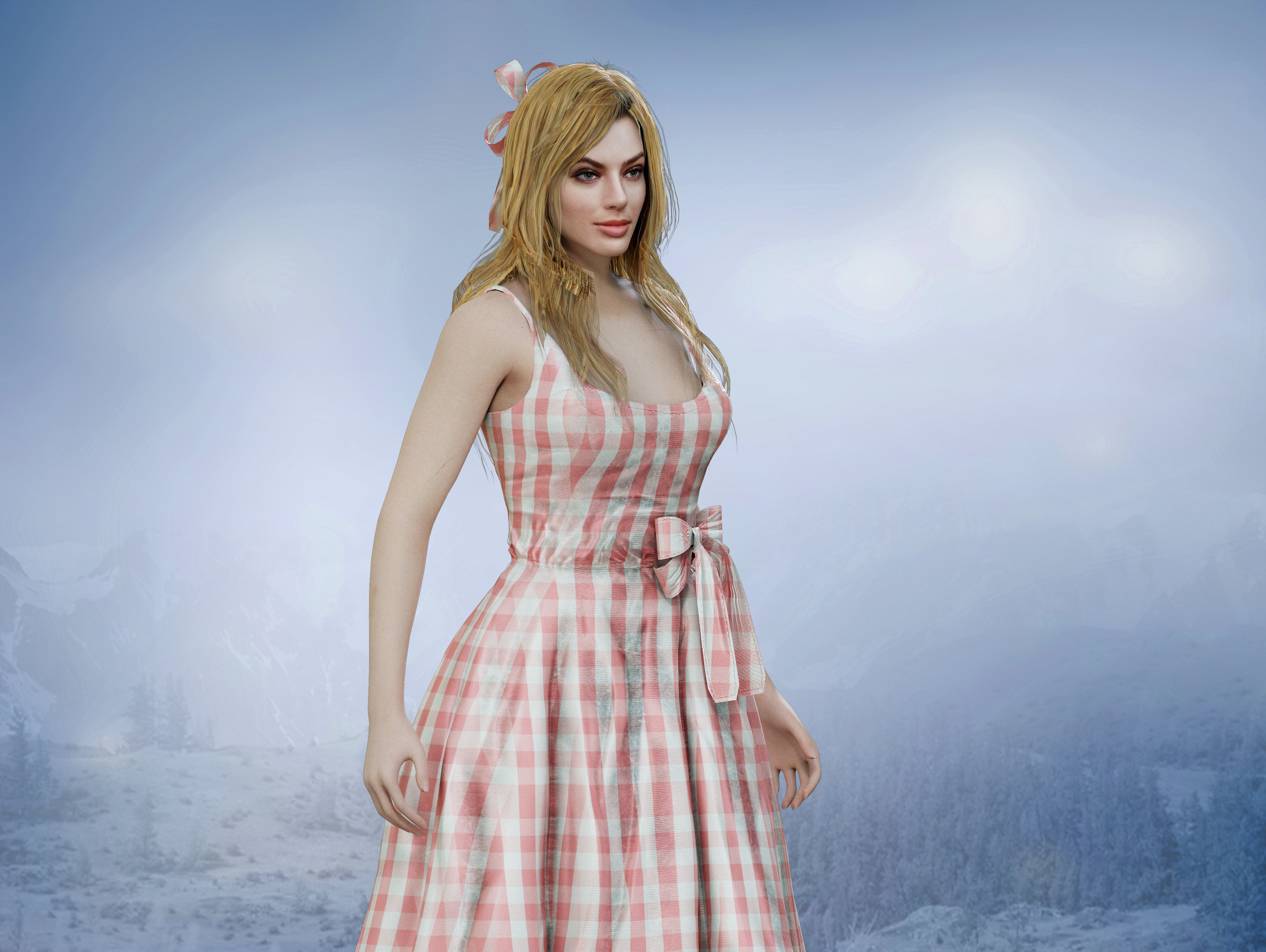 3D model Barbie VR / AR / low-poly rigged | CGTrader