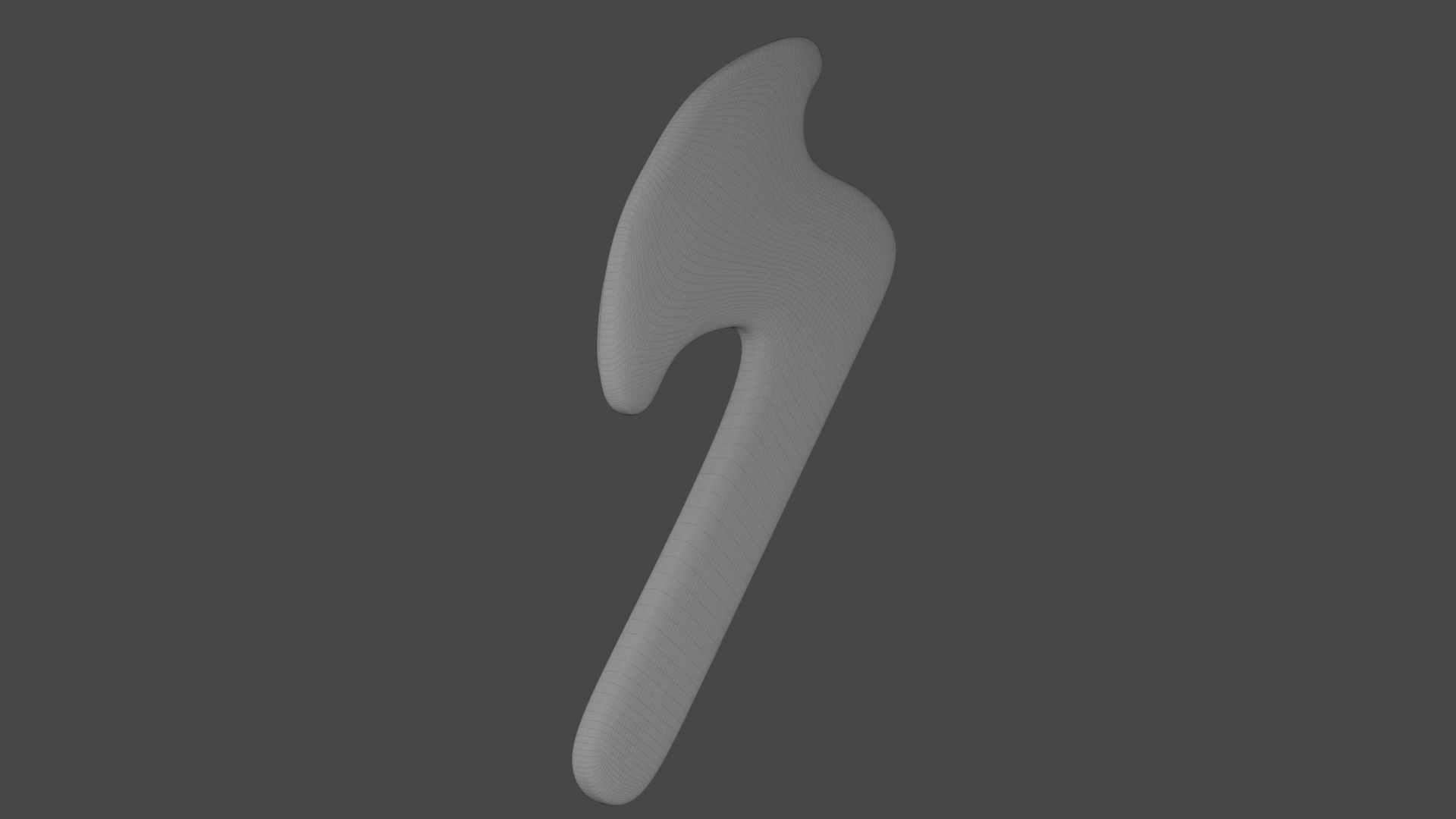 Gingerbread Axe Prop 3D model | CGTrader