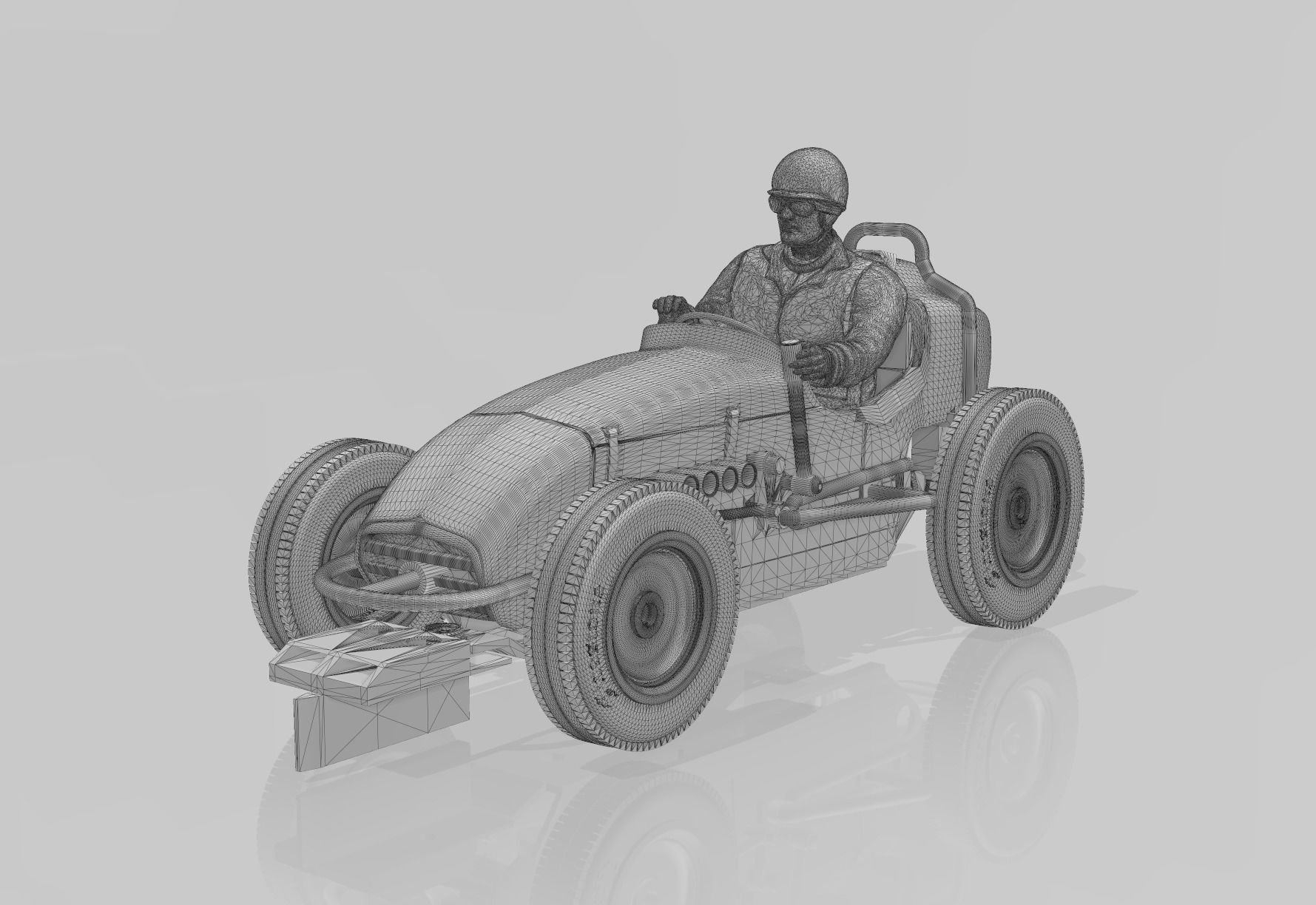 Holeshot Midget Racer ready to print 3D model 3D printable | CGTrader