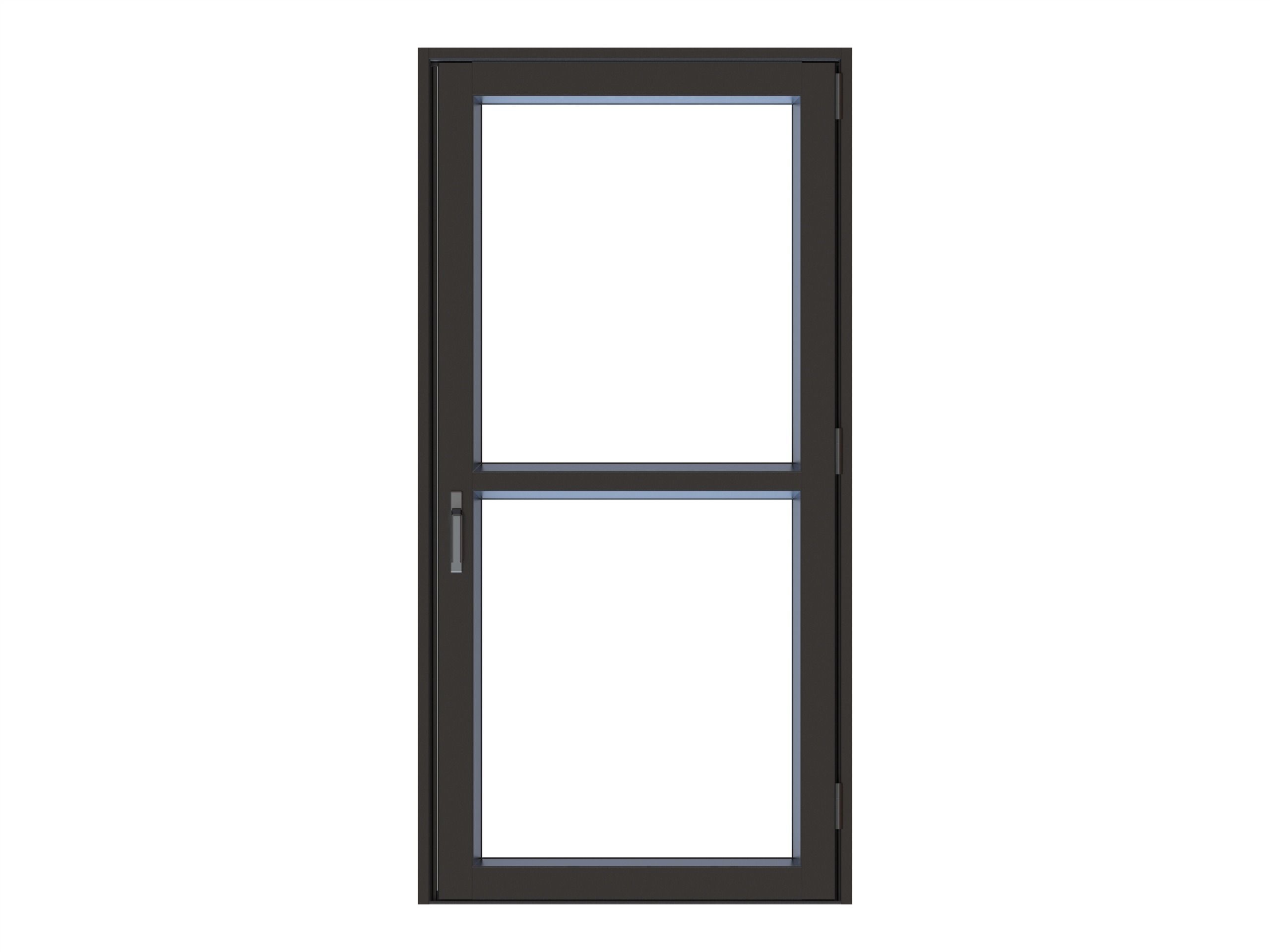 Entrance Aluminum Door 3D model rigged | CGTrader