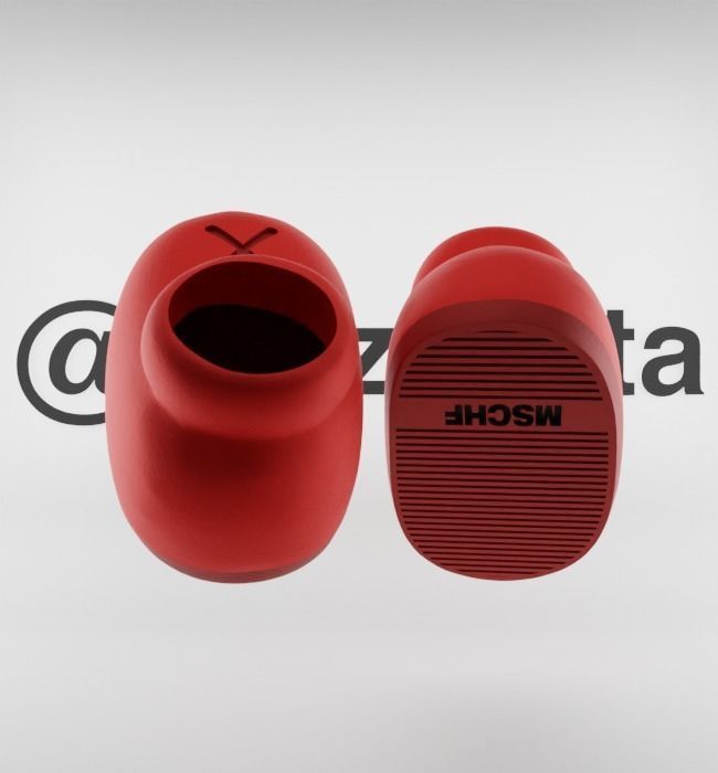 Kaws Shoes Mschf - Box for Print 3D model 3D printable | CGTrader