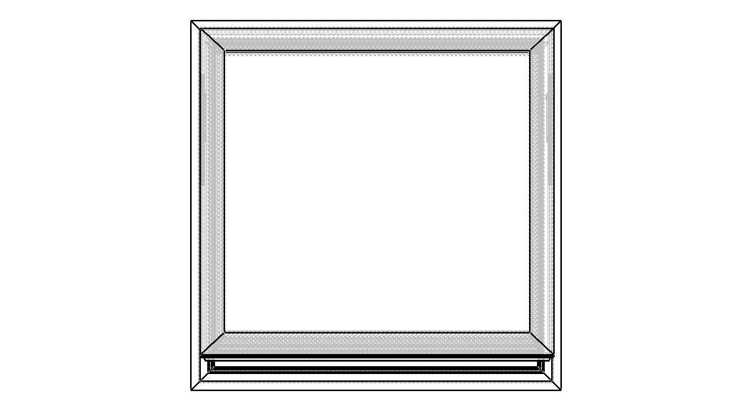 Casement Window- Top Hung 3D model rigged | CGTrader