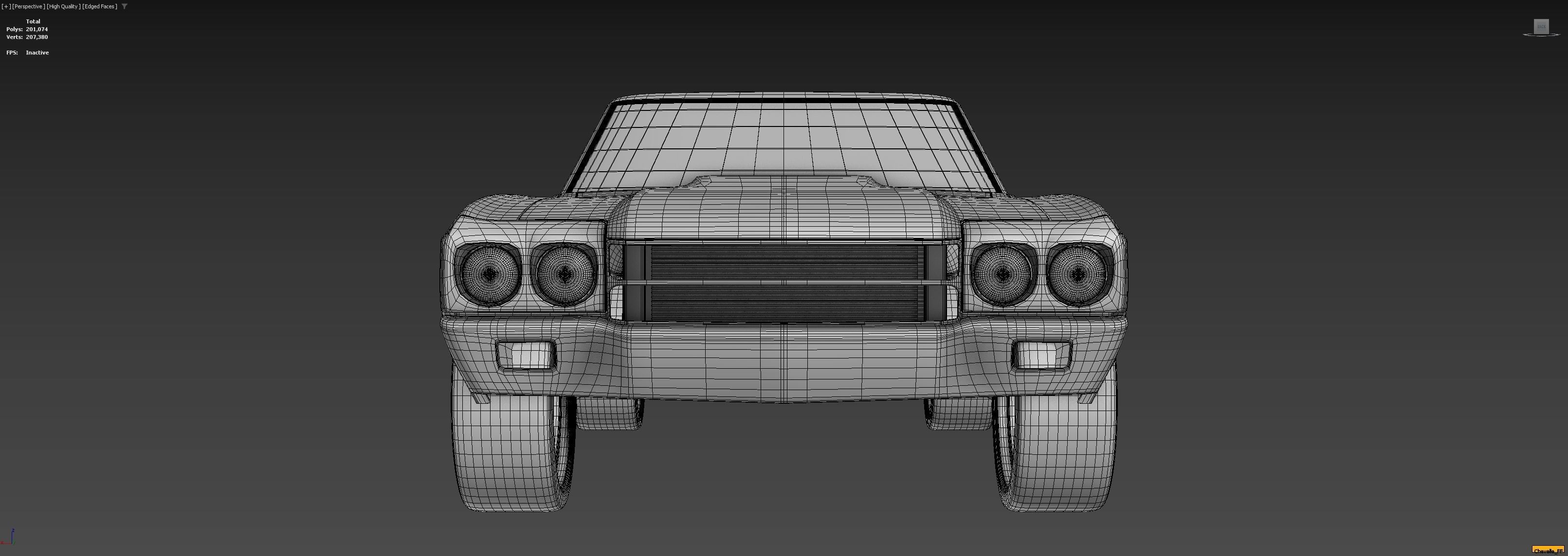 1970 Chevelle Base 3D model | CGTrader