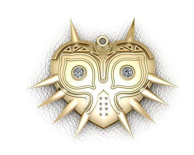 Majoras Mask Medal 3D model 3D printable | CGTrader