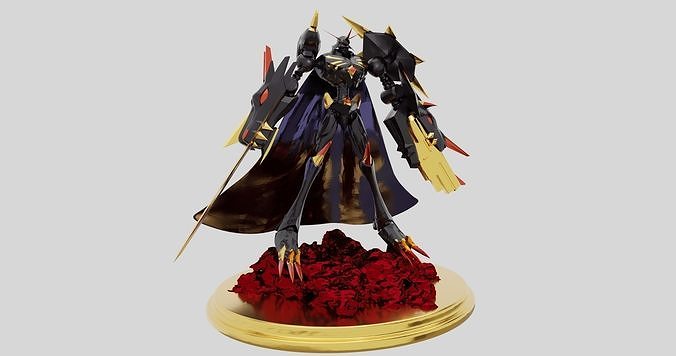 OMEGAMON ALTER - 3D PRINT 3D model 3D printable | CGTrader