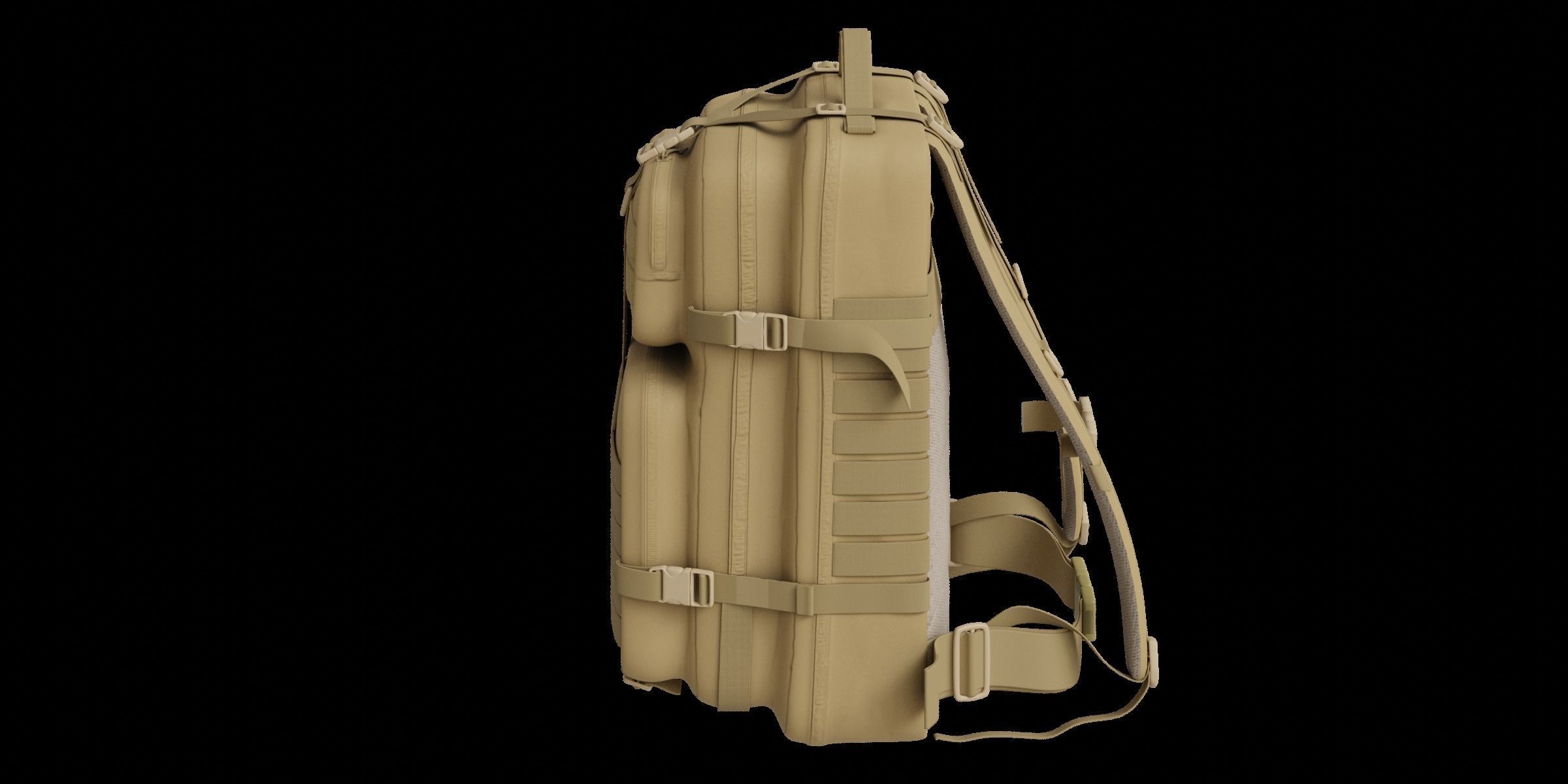 50l Size Army Backpack 3D model | CGTrader