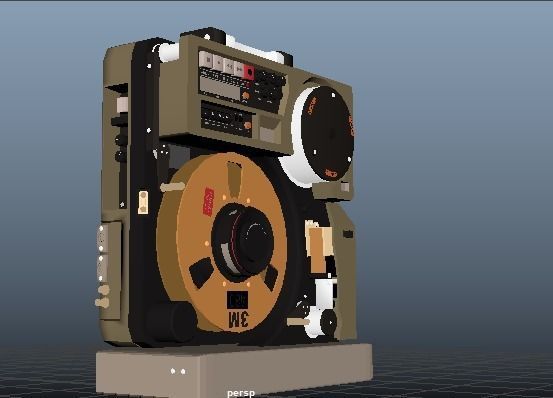 3D model Vintage VR / AR / low-poly | CGTrader
