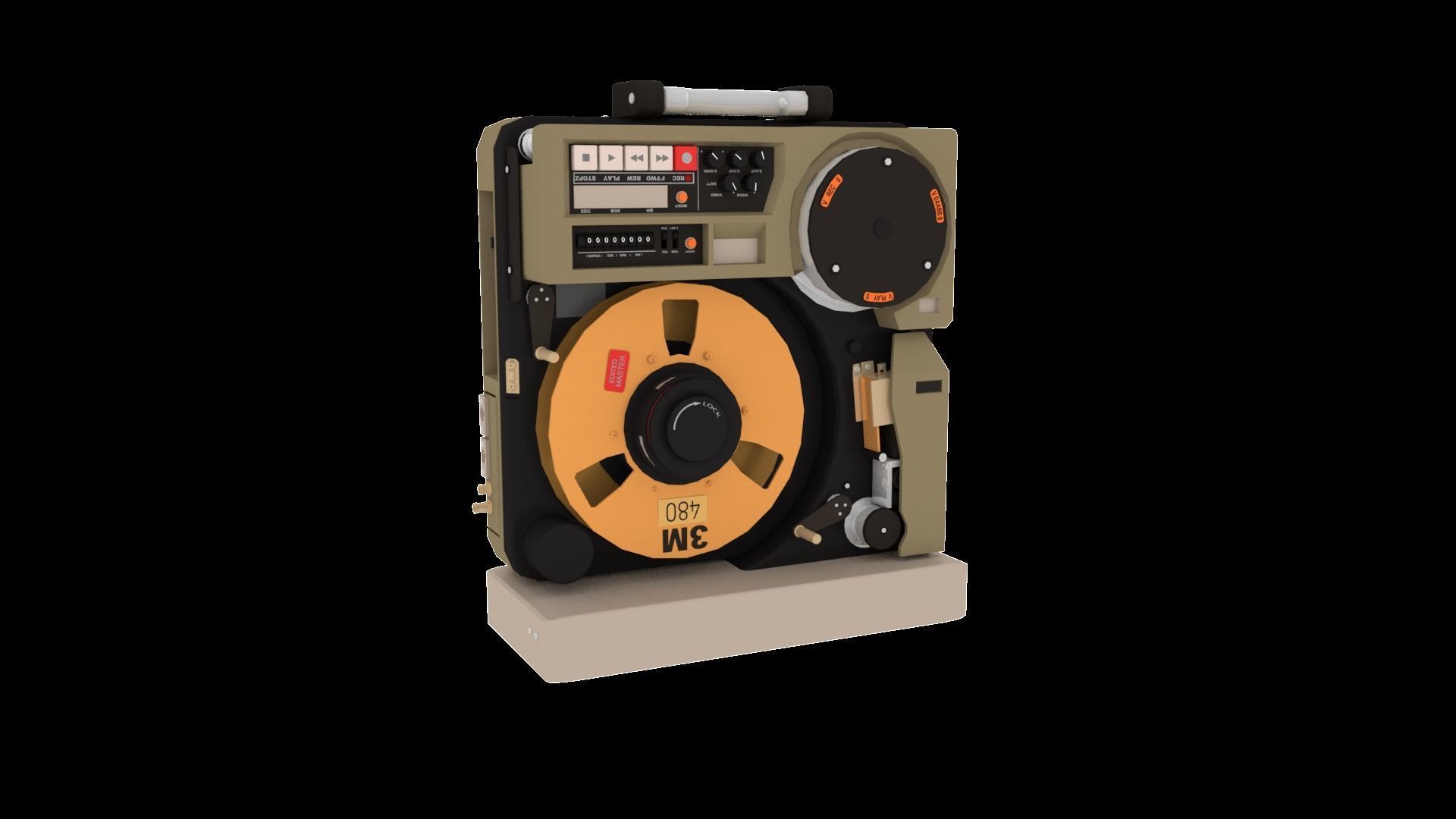 3D model Vintage VR / AR / low-poly | CGTrader