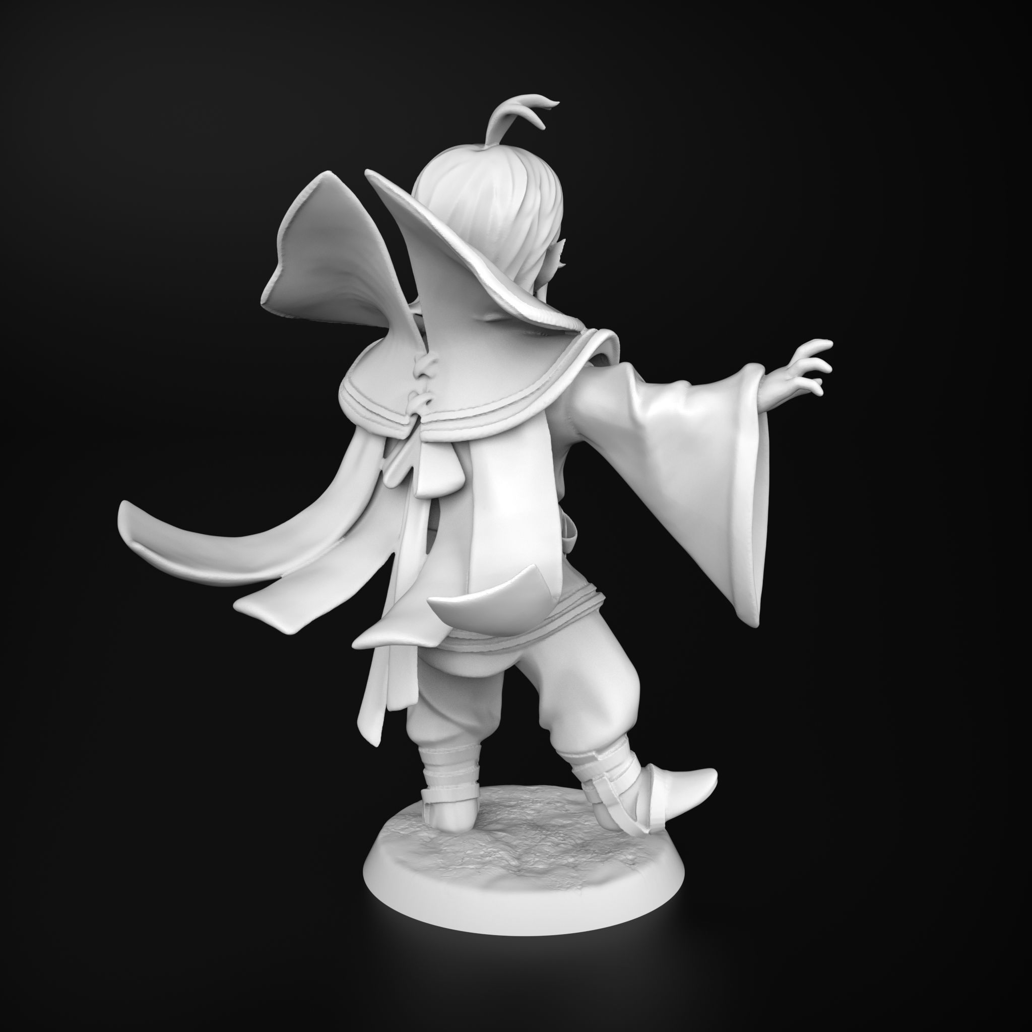 Invoker child Dota 2 figure 3D model 3D printable | CGTrader