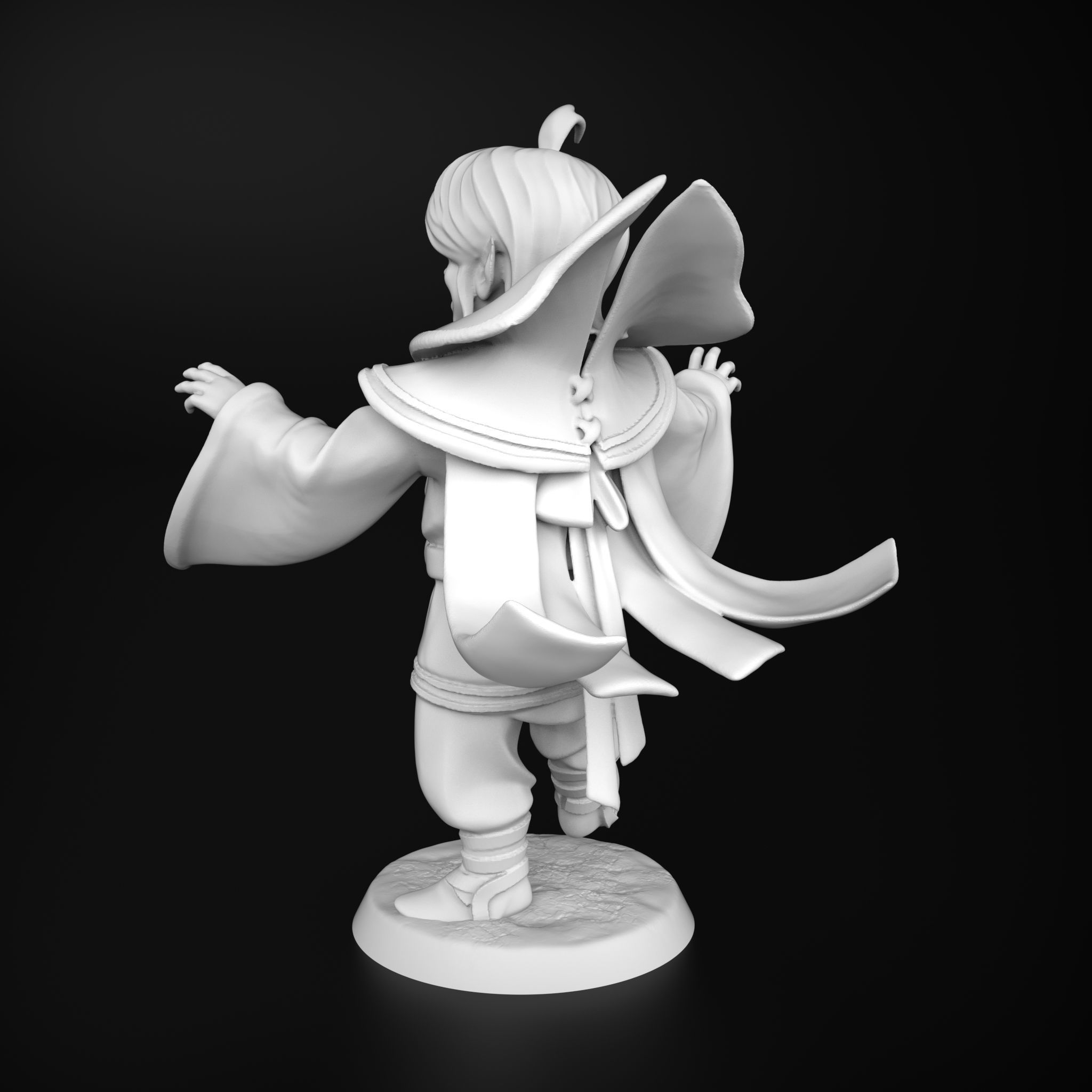 Invoker child Dota 2 figure 3D model 3D printable | CGTrader