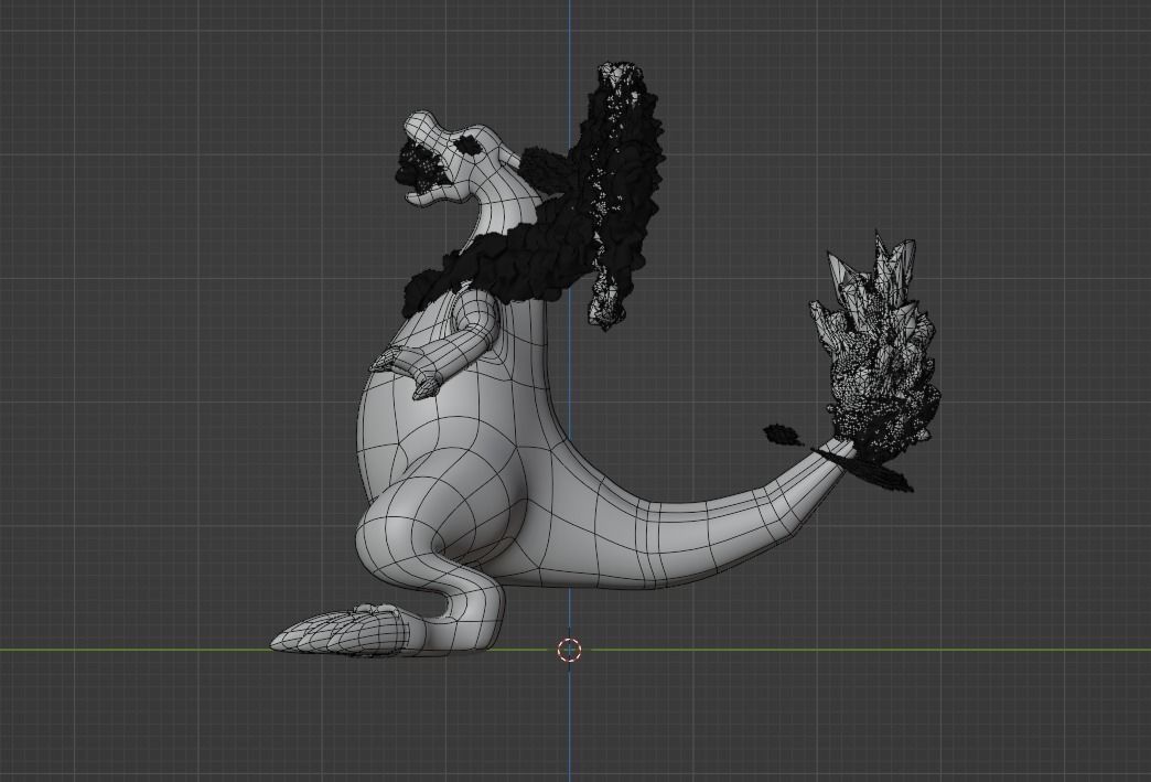 Gigantamax Charizard 3D Model 3D model rigged | CGTrader