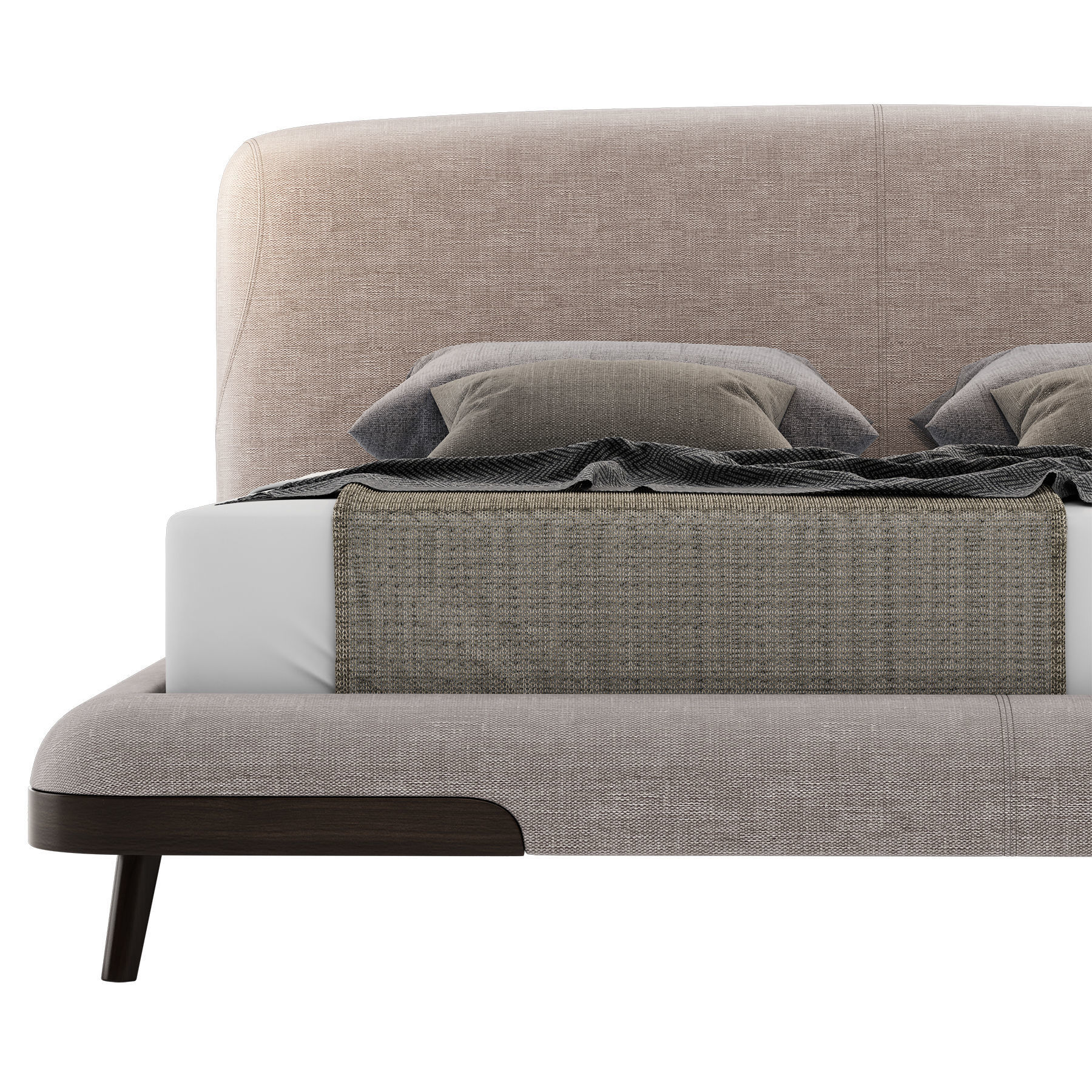 Turri SOUL Bed 3D model | CGTrader