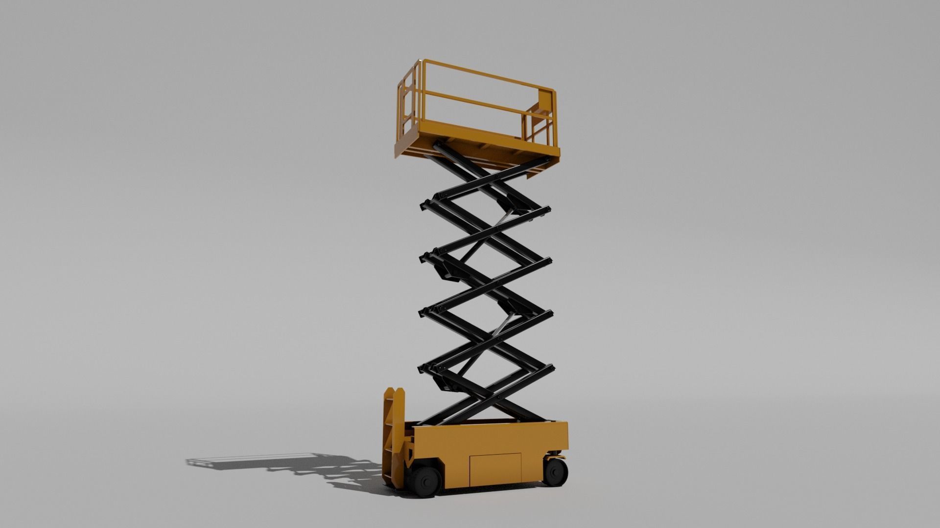 3D model Scissor lift 3d model VR / AR / low-poly | CGTrader