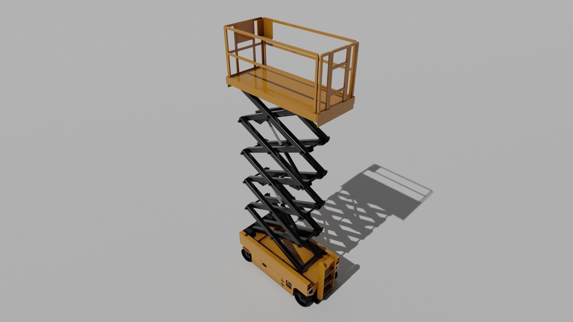 3D model Scissor lift 3d model VR / AR / low-poly | CGTrader