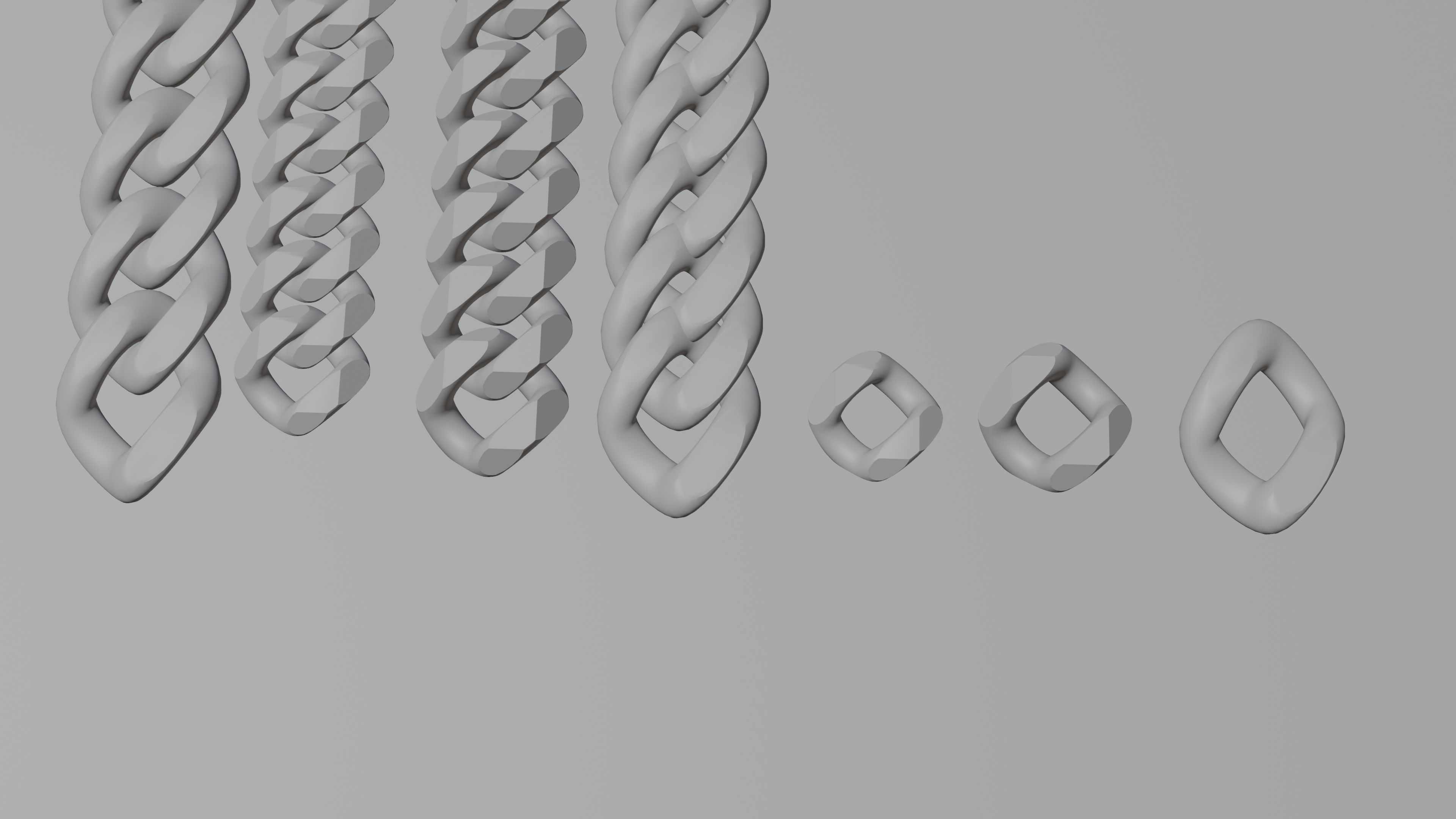 Chains 3D model | CGTrader