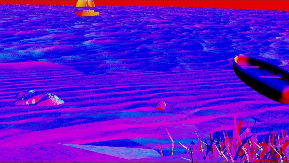 Beach landscape environment free 3D model | CGTrader