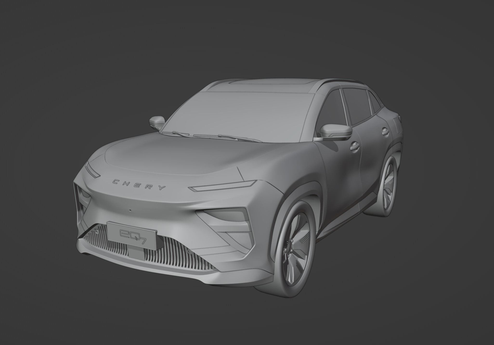 Electric crossover Chery eQ7 2023 3D model | CGTrader