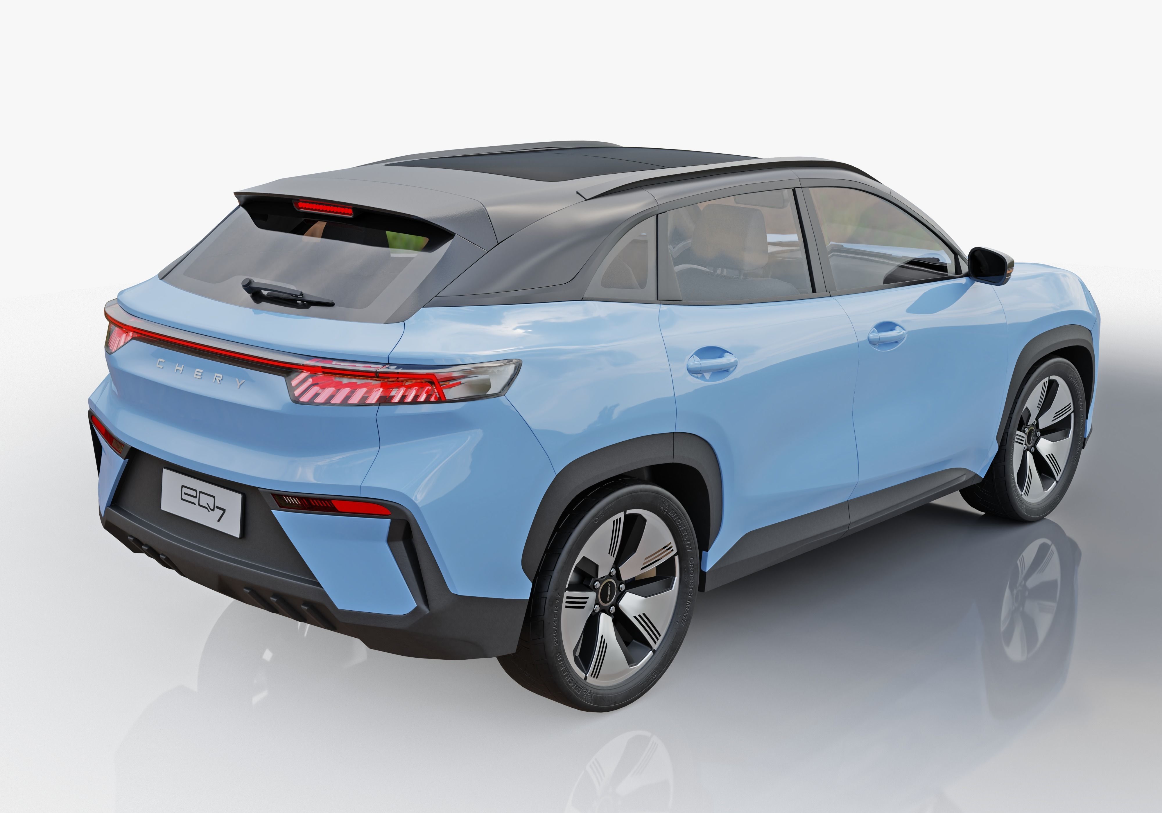 Electric crossover Chery eQ7 2023 3D model | CGTrader