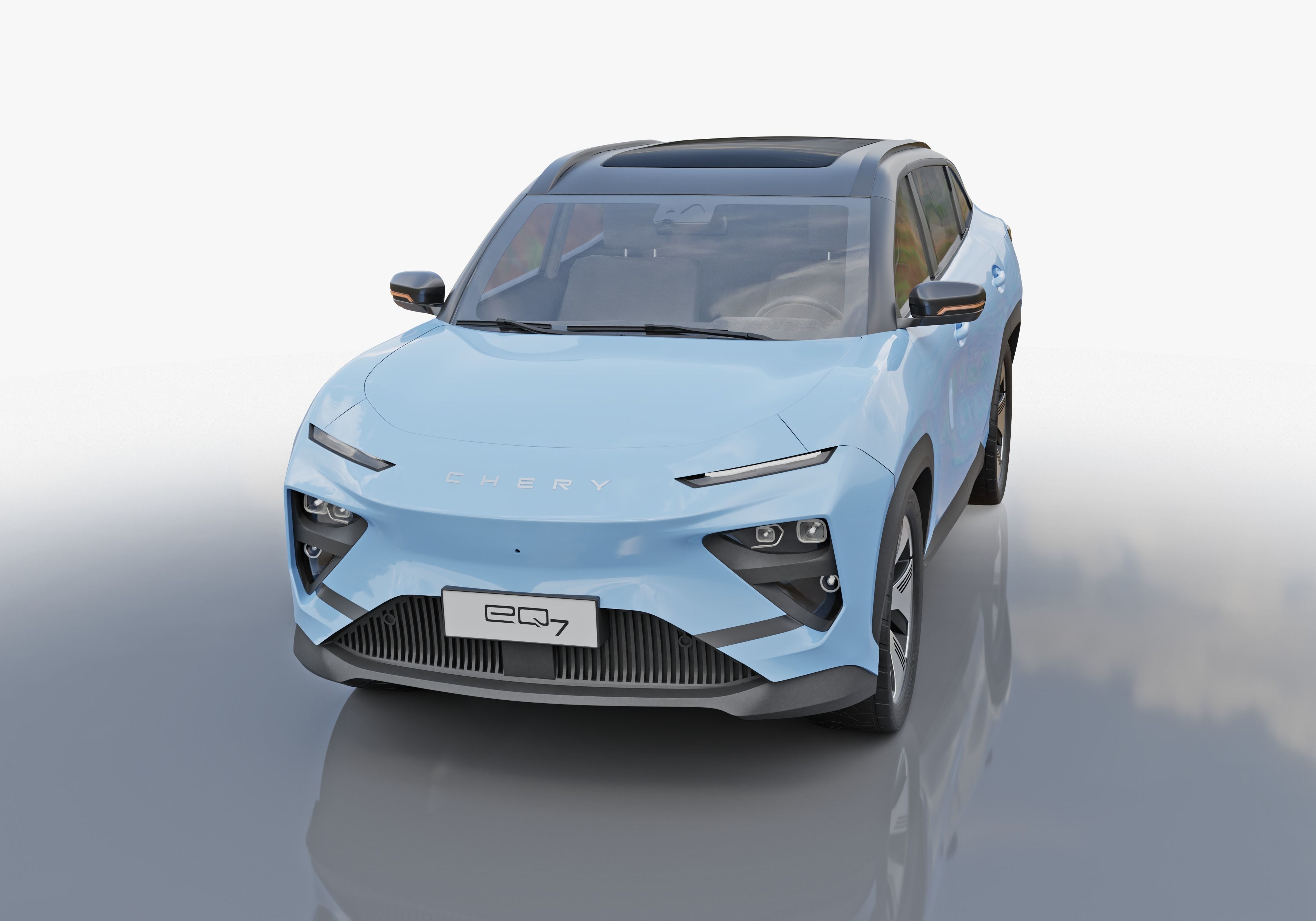 Electric crossover Chery eQ7 2023 3D model | CGTrader
