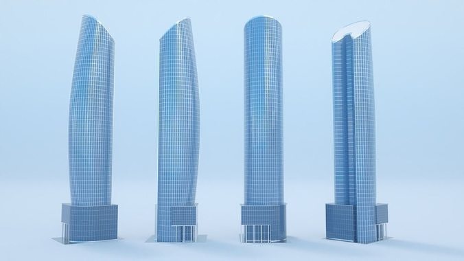 Jordan Amman Rotana 3D model | CGTrader