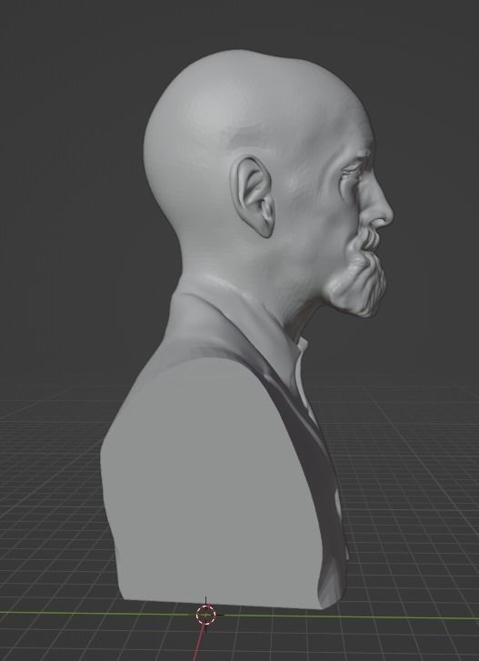 Neal Stephenson 3D model 3D printable | CGTrader
