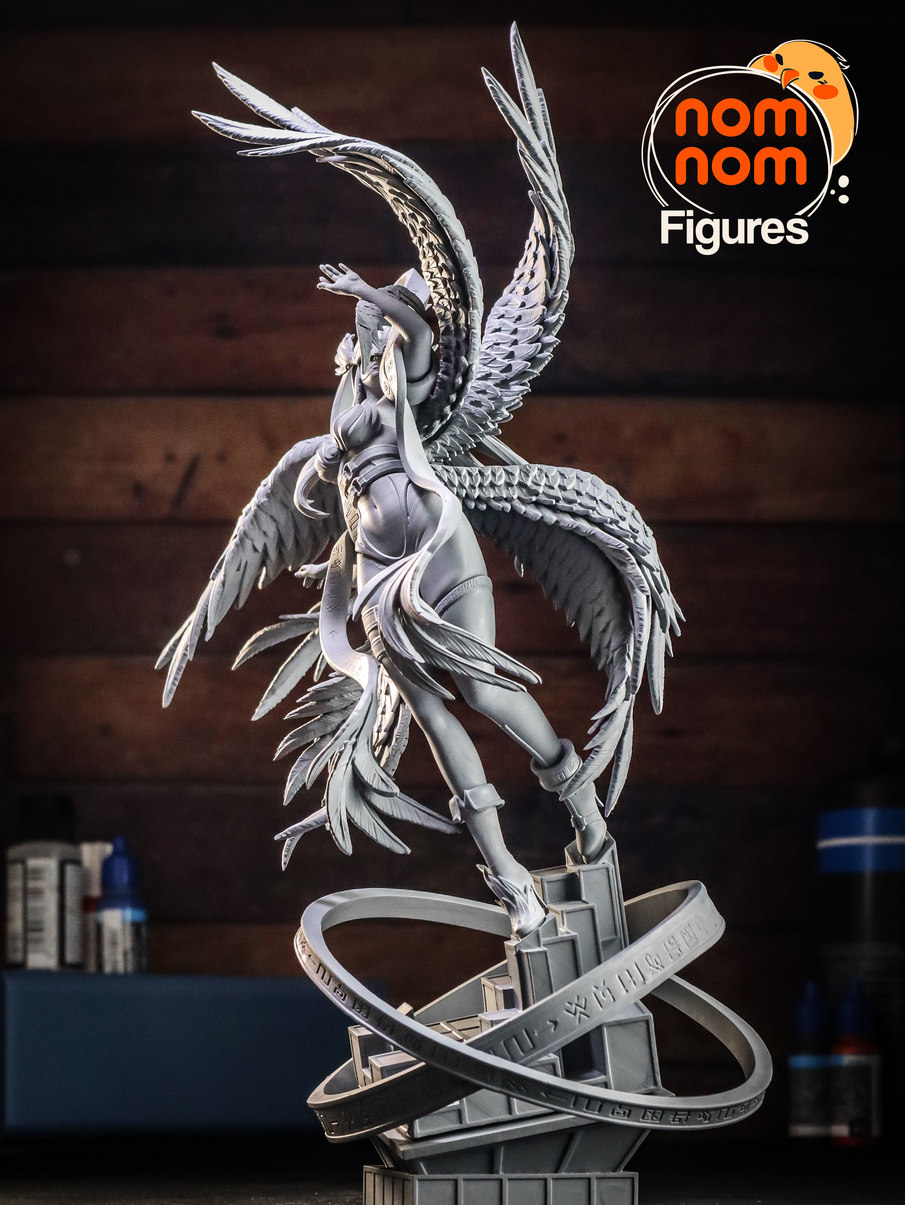 Angewomon - Digimon 3D model 3D printable | CGTrader