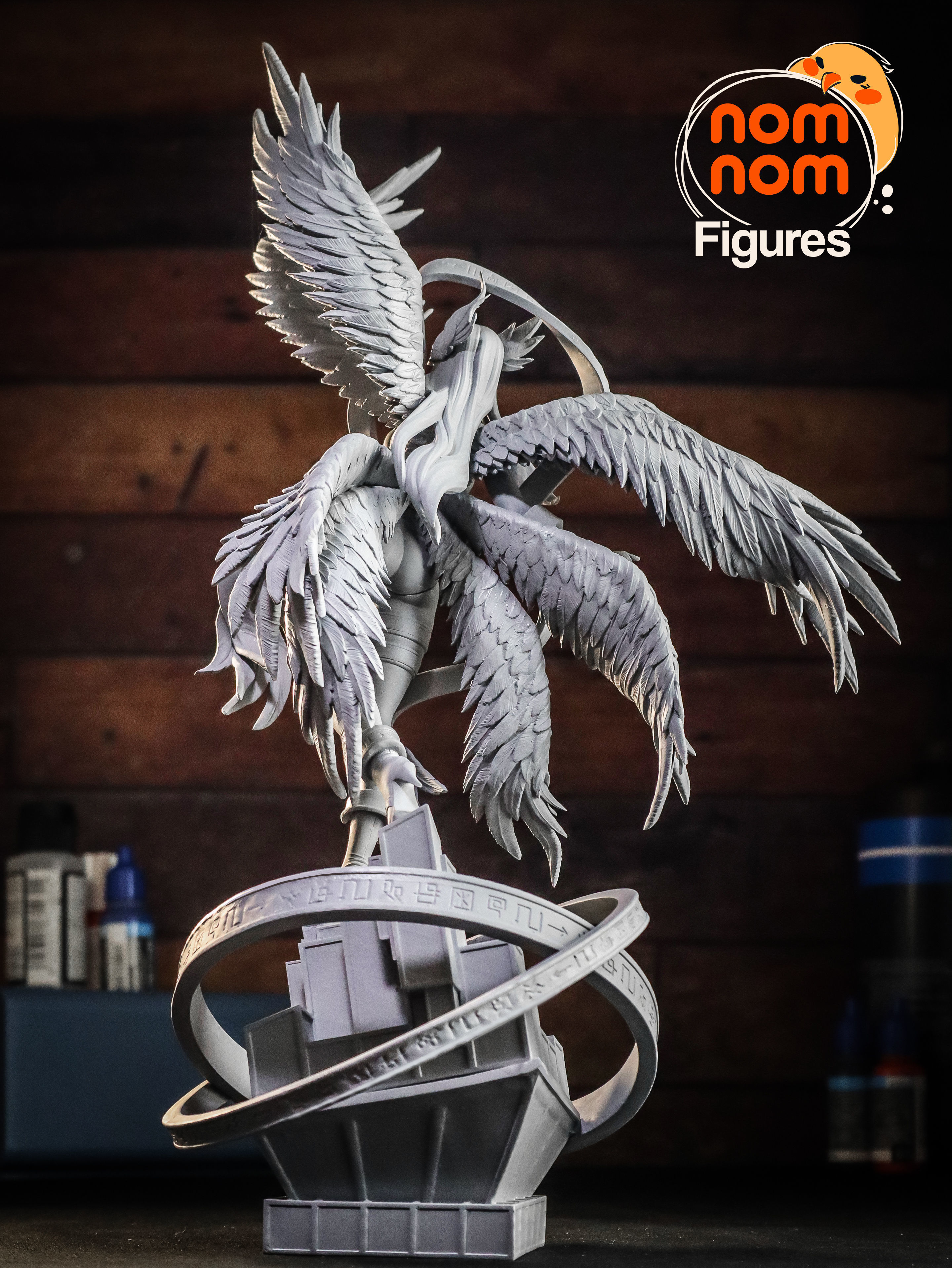 Angewomon - Digimon 3D model 3D printable | CGTrader