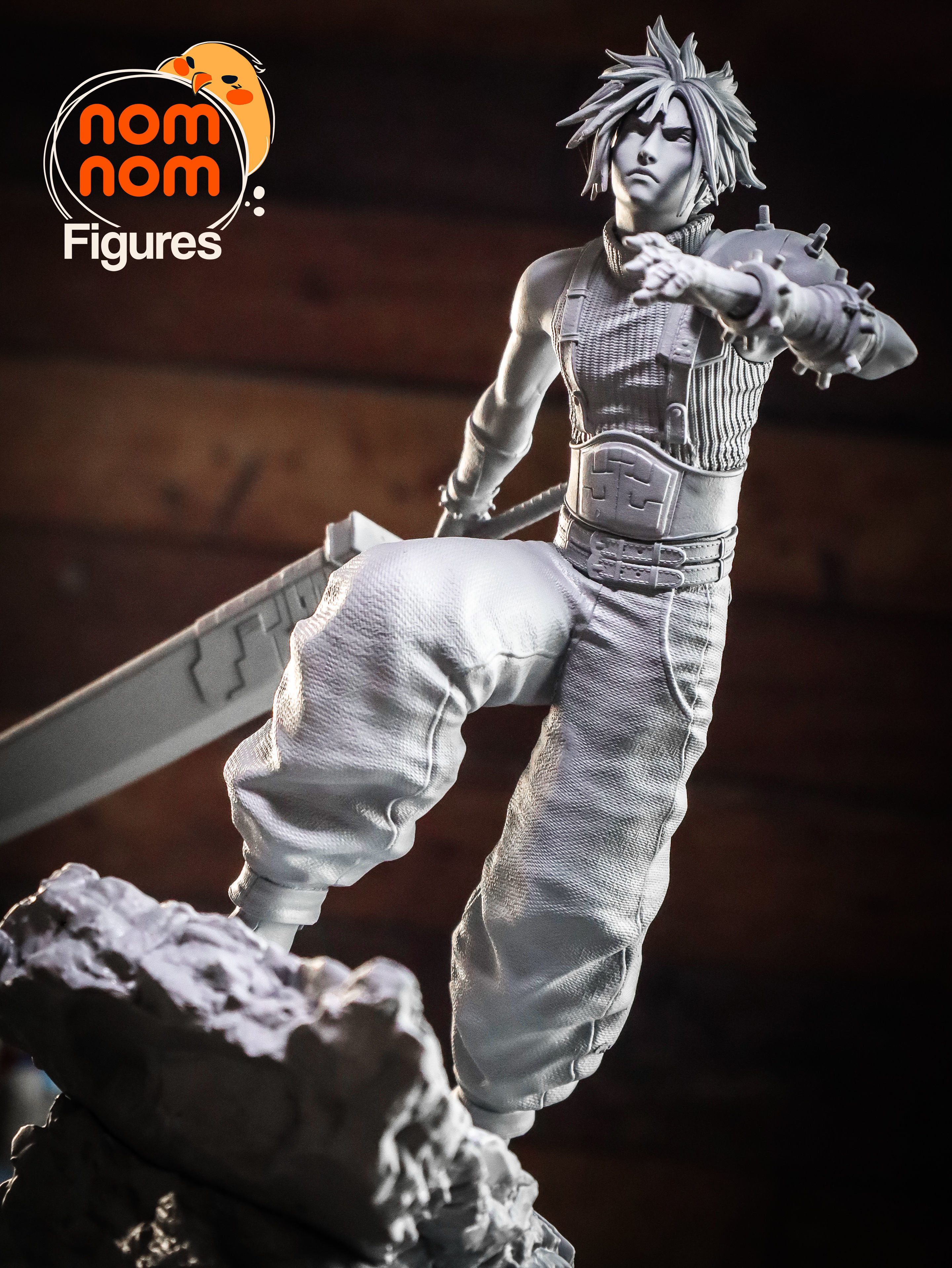 Cloud Strife- Final Fantasy VII 3D model 3D printable | CGTrader