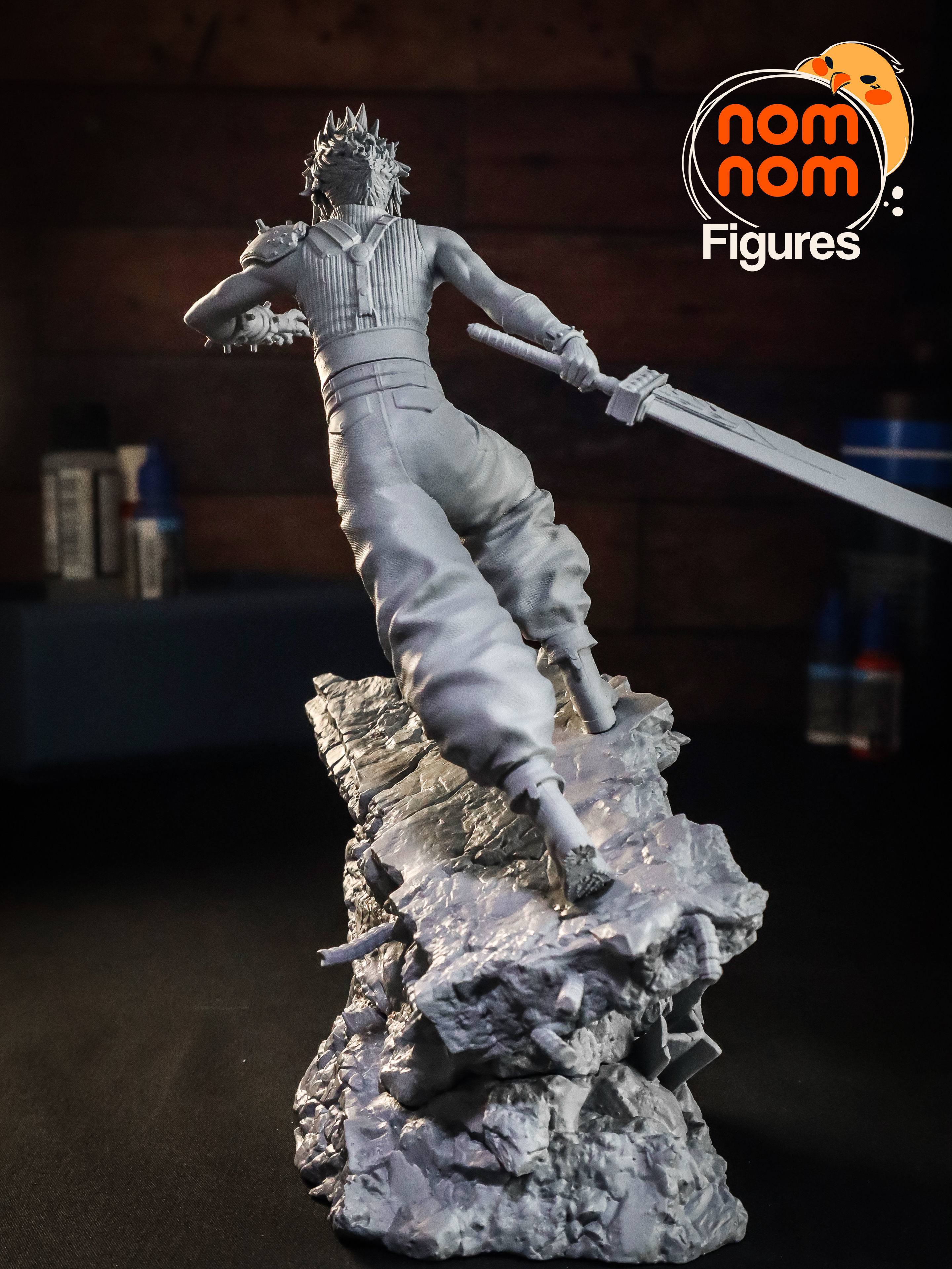 Cloud Strife- Final Fantasy VII 3D model 3D printable | CGTrader