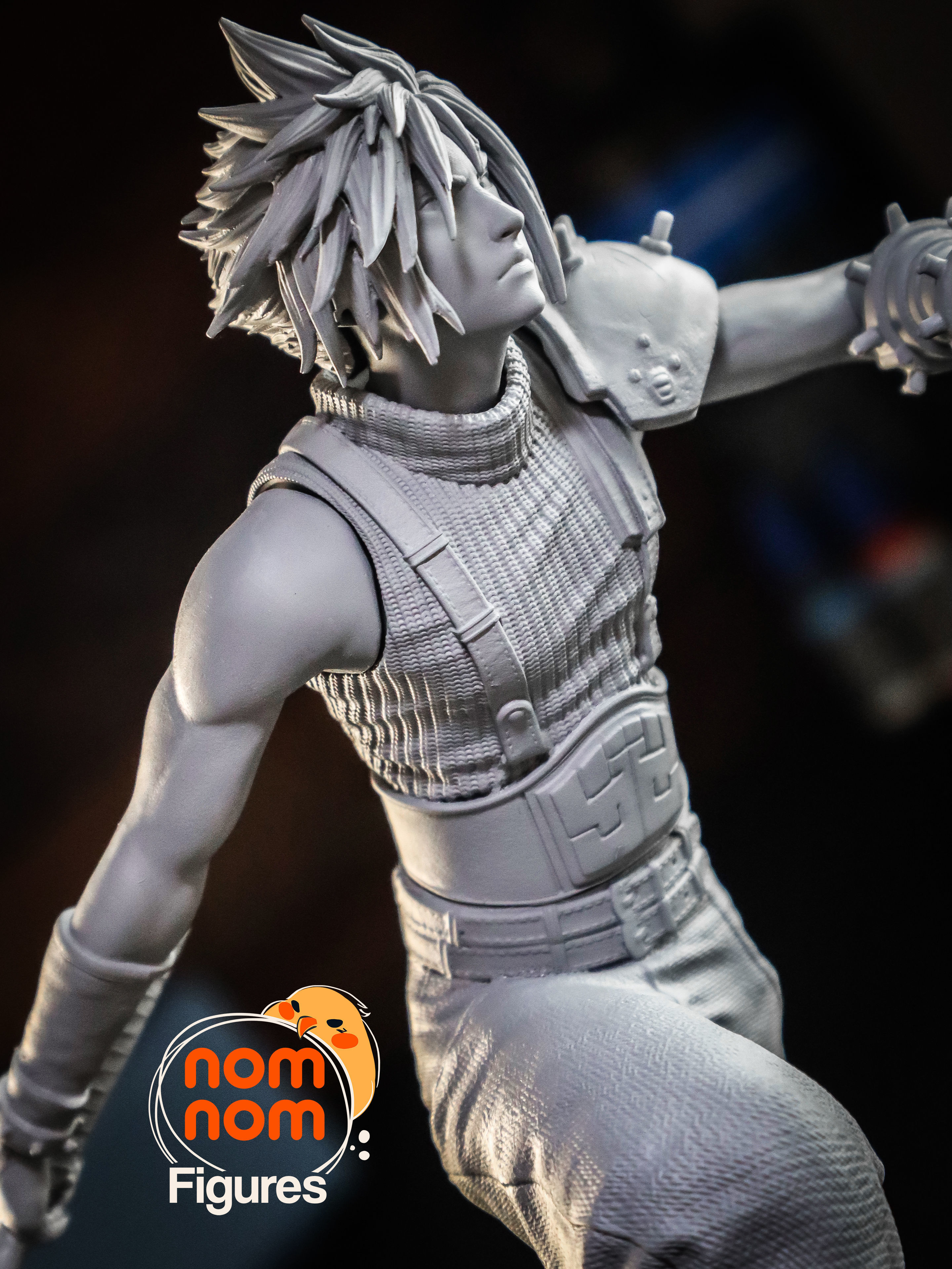 Cloud Strife- Final Fantasy VII 3D model 3D printable | CGTrader