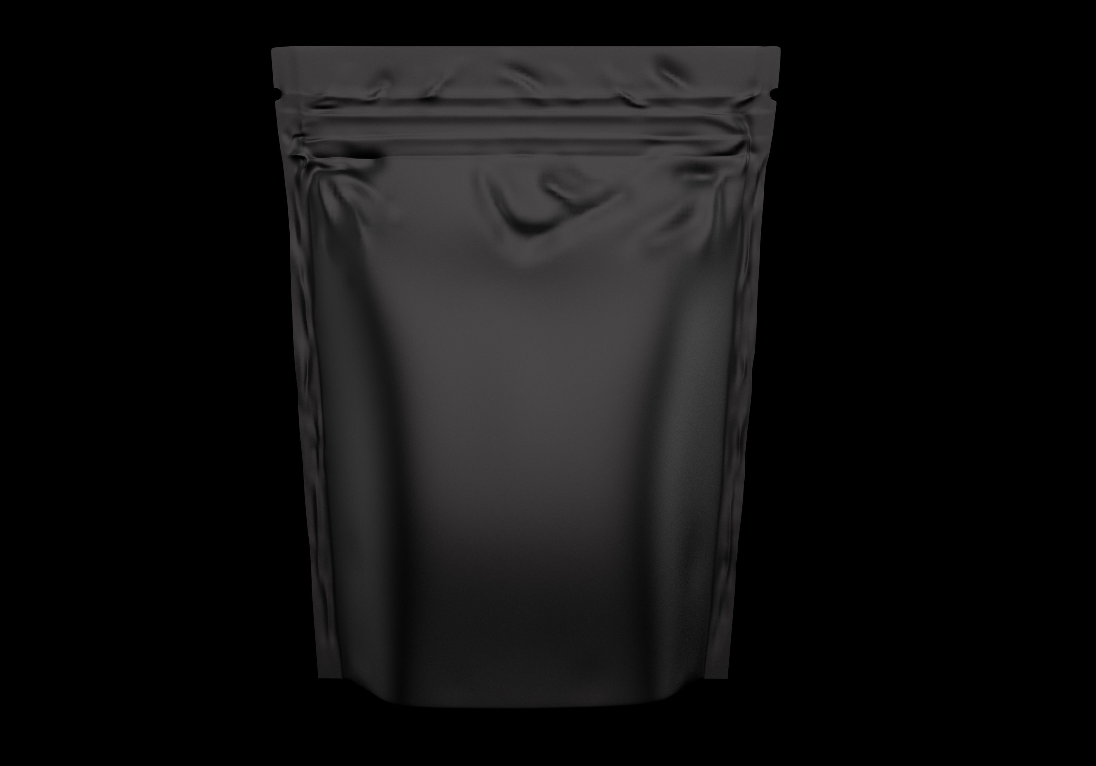 Stand-Up Zipper Pouch Packaging 3D model 3D model rigged | CGTrader