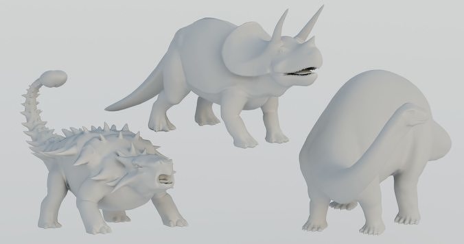 Dinosaurs 3D model | CGTrader