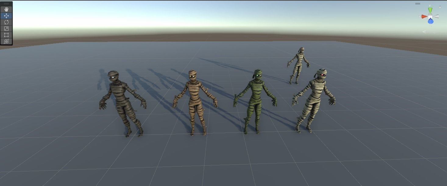 3D model Stylized Mummy VR / AR / low-poly | CGTrader