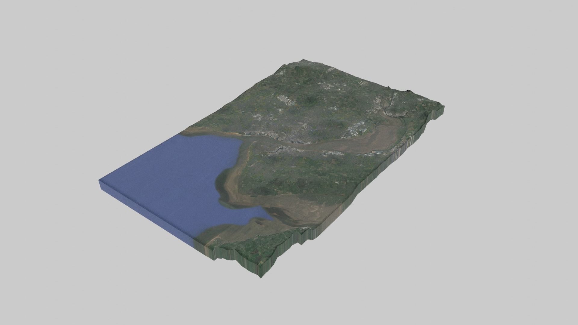 3D model Liverpool City VR / AR / low-poly | CGTrader