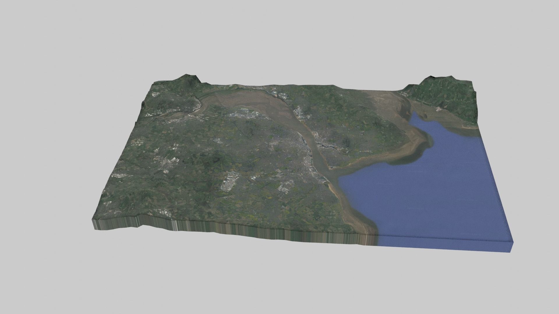 3D model Liverpool City VR / AR / low-poly | CGTrader