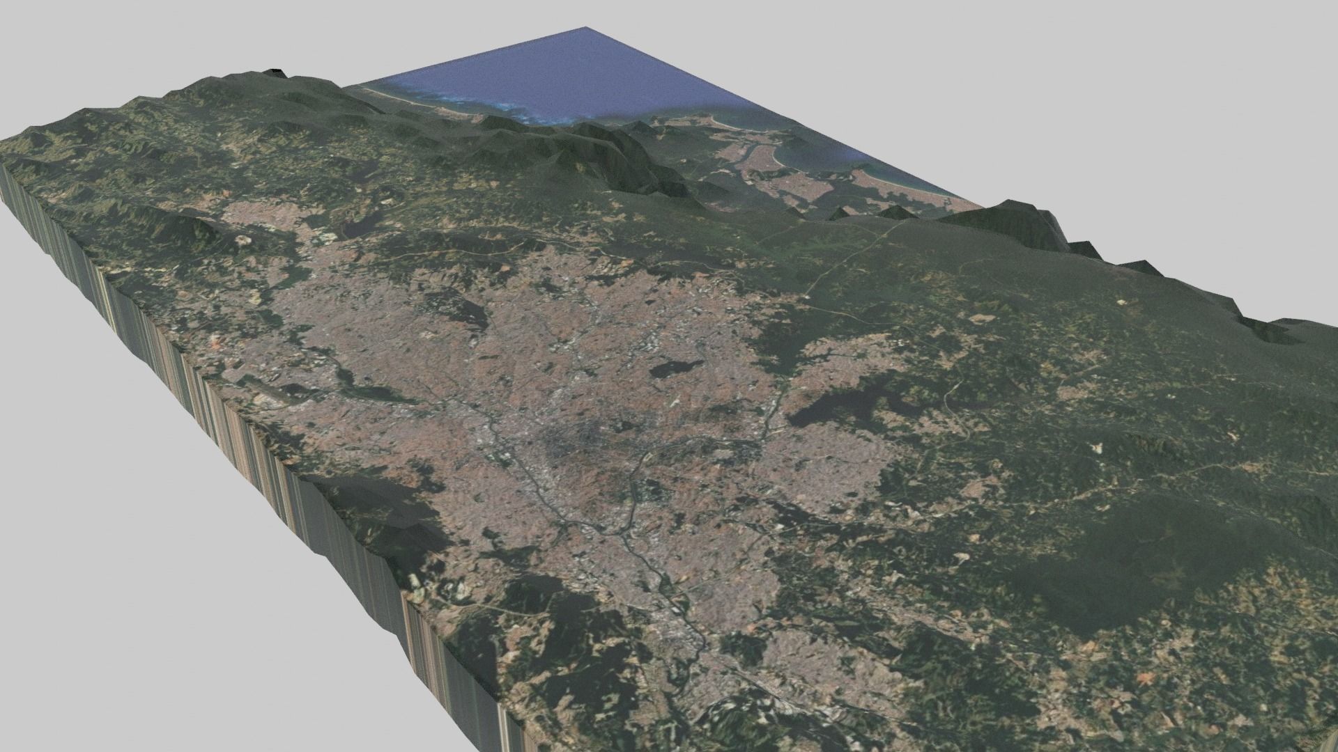 3D model Sao Bernardo do Campo City VR / AR / low-poly | CGTrader