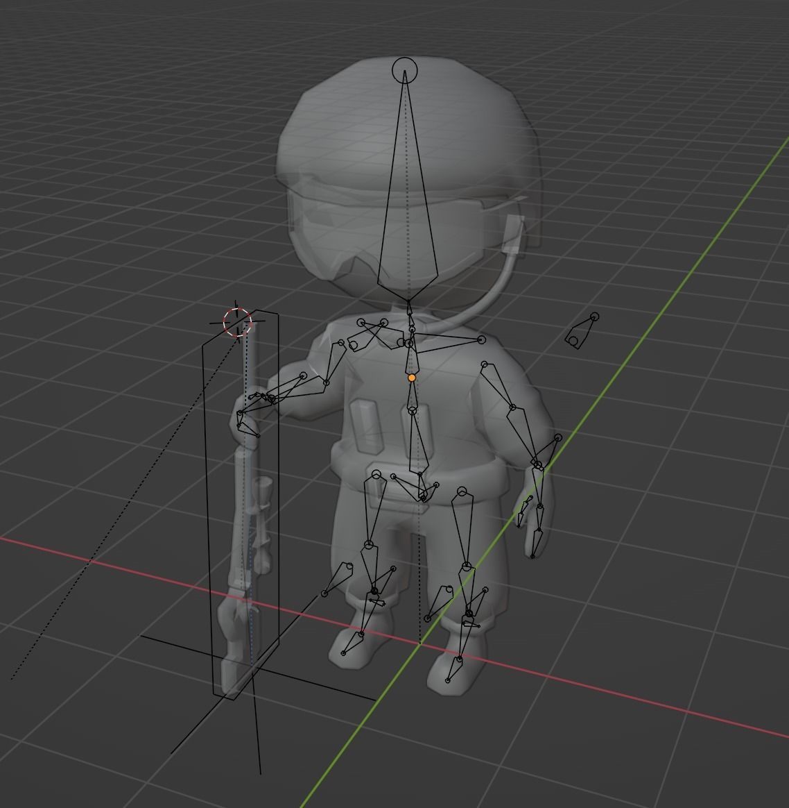3D model Chibi Low poly Character VR / AR / low-poly | CGTrader