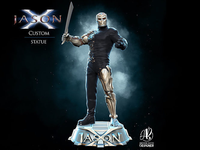 Jason X 3d Model 3d Printable Cgtrader