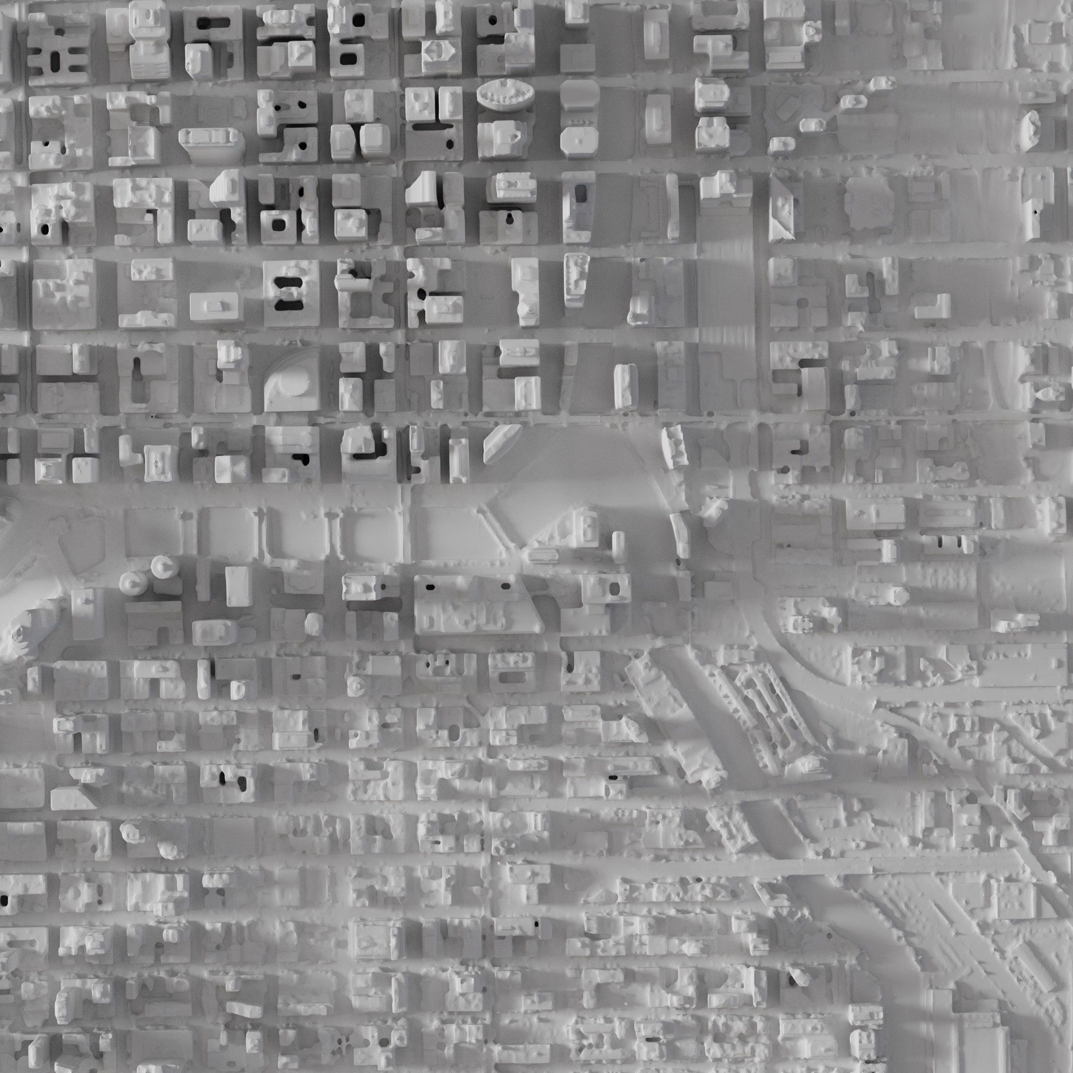 3D MODEL OF CHICAGO ILLINOIS USA 3D model 3D printable | CGTrader