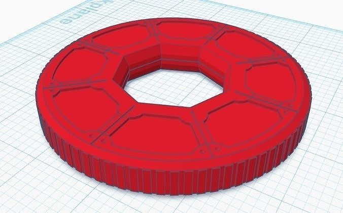 Power Rangers Samurai Power Disc 3D model 3D printable | CGTrader
