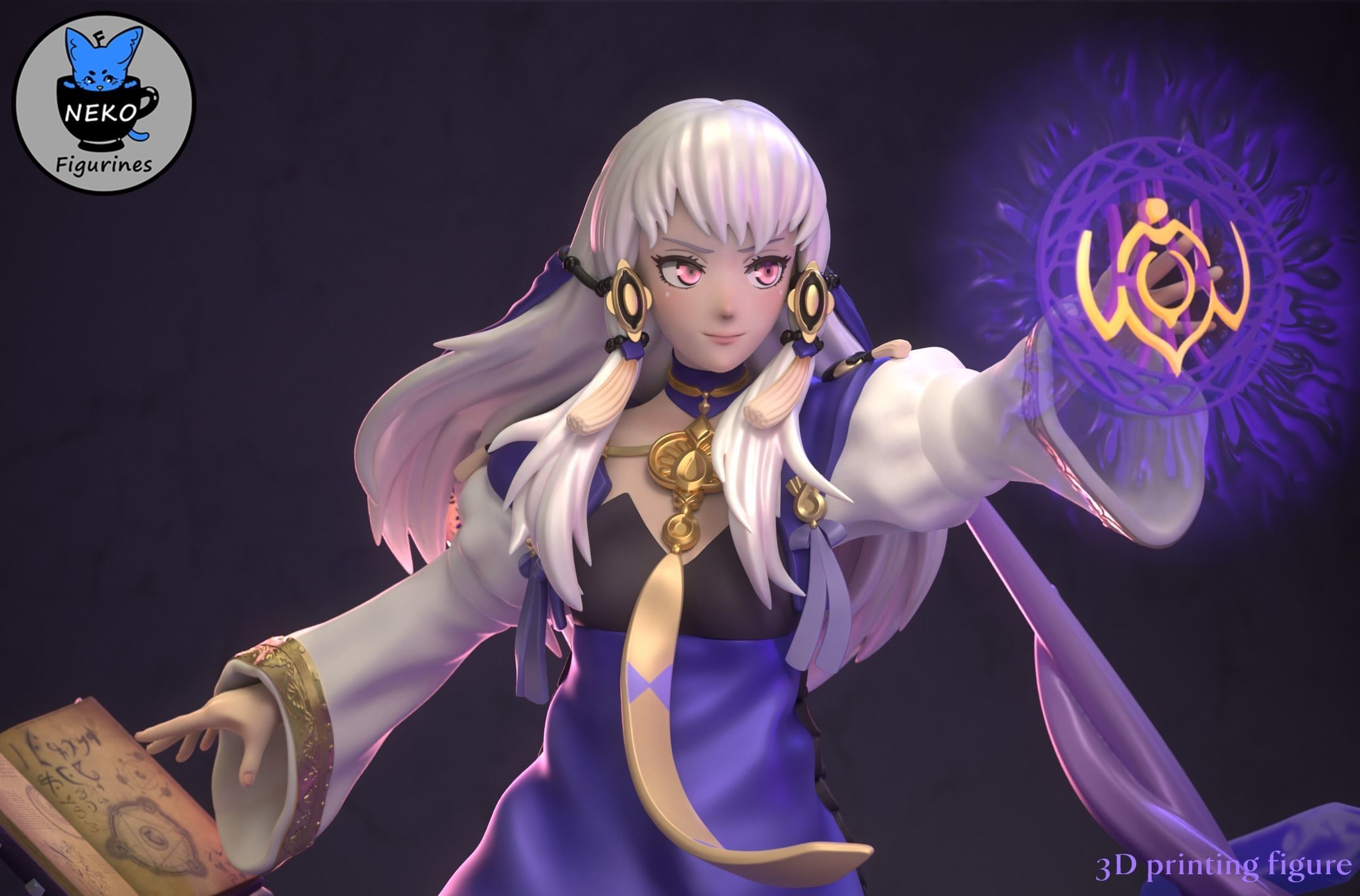Lysithea - Fire Emblem ThreeHouses Game Figurine STL 3DPrinting 3D ...