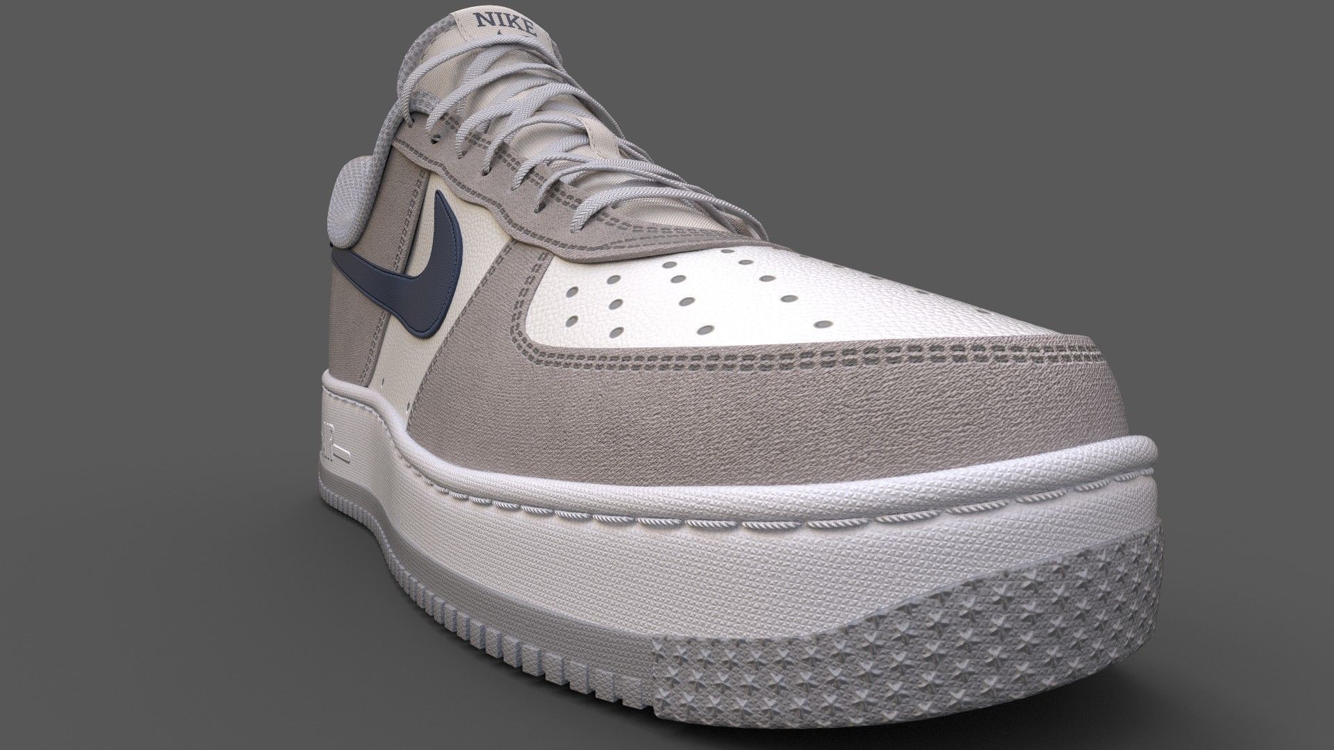 Nike Air Force 1 3D model | CGTrader