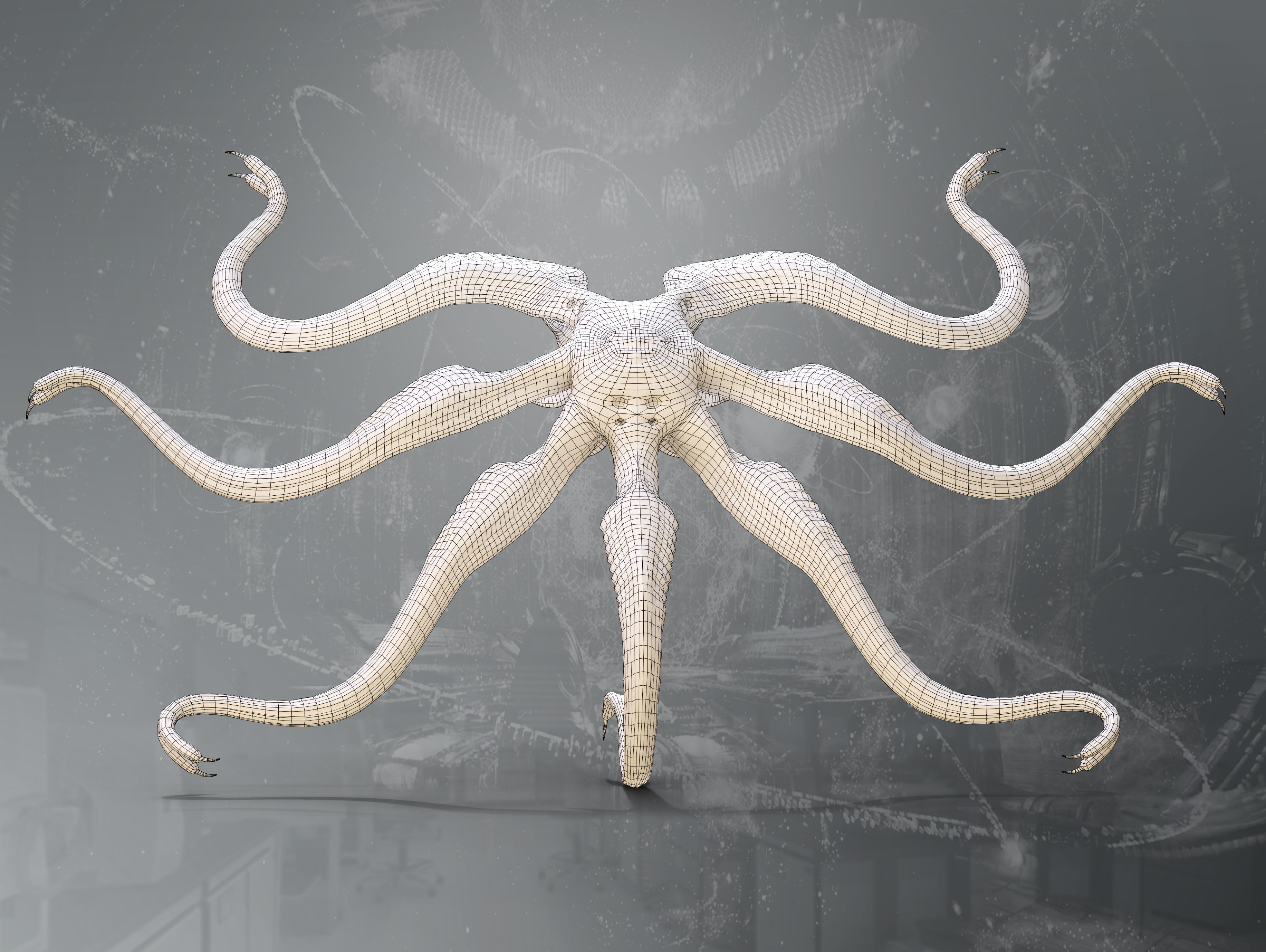 3D model Trilobite Prometheus VR / AR / low-poly rigged | CGTrader