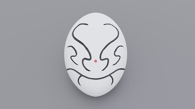 Slime mask 3D print 3D model 3D printable | CGTrader