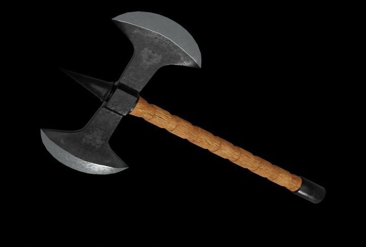 3D model Legendary axe VR / AR / low-poly | CGTrader