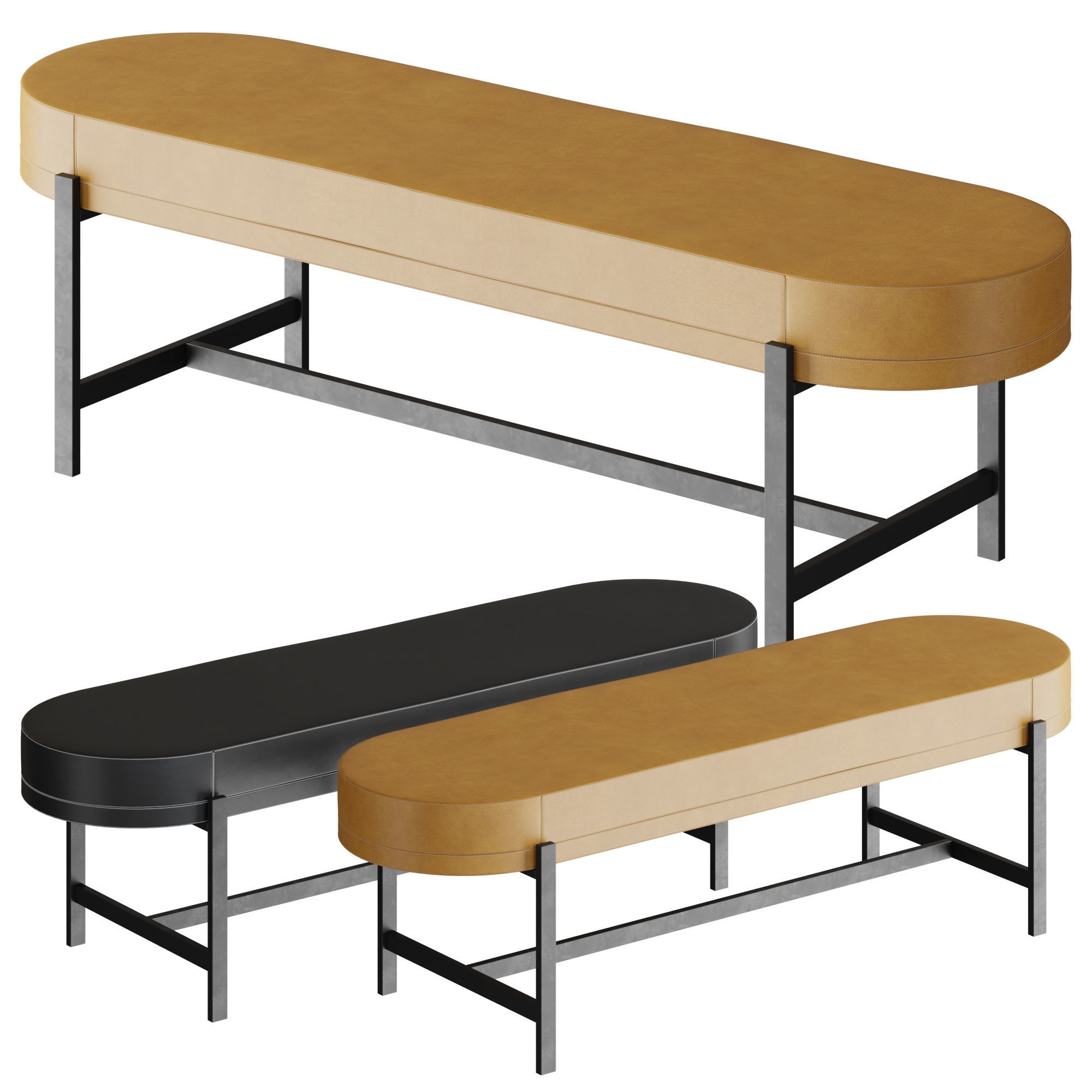 Domkapa COLBERT Bench 3D model | CGTrader