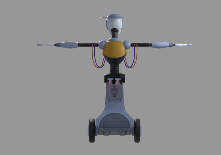 3D model Map Bot--FNAF Security Breach VR / AR / low-poly | CGTrader