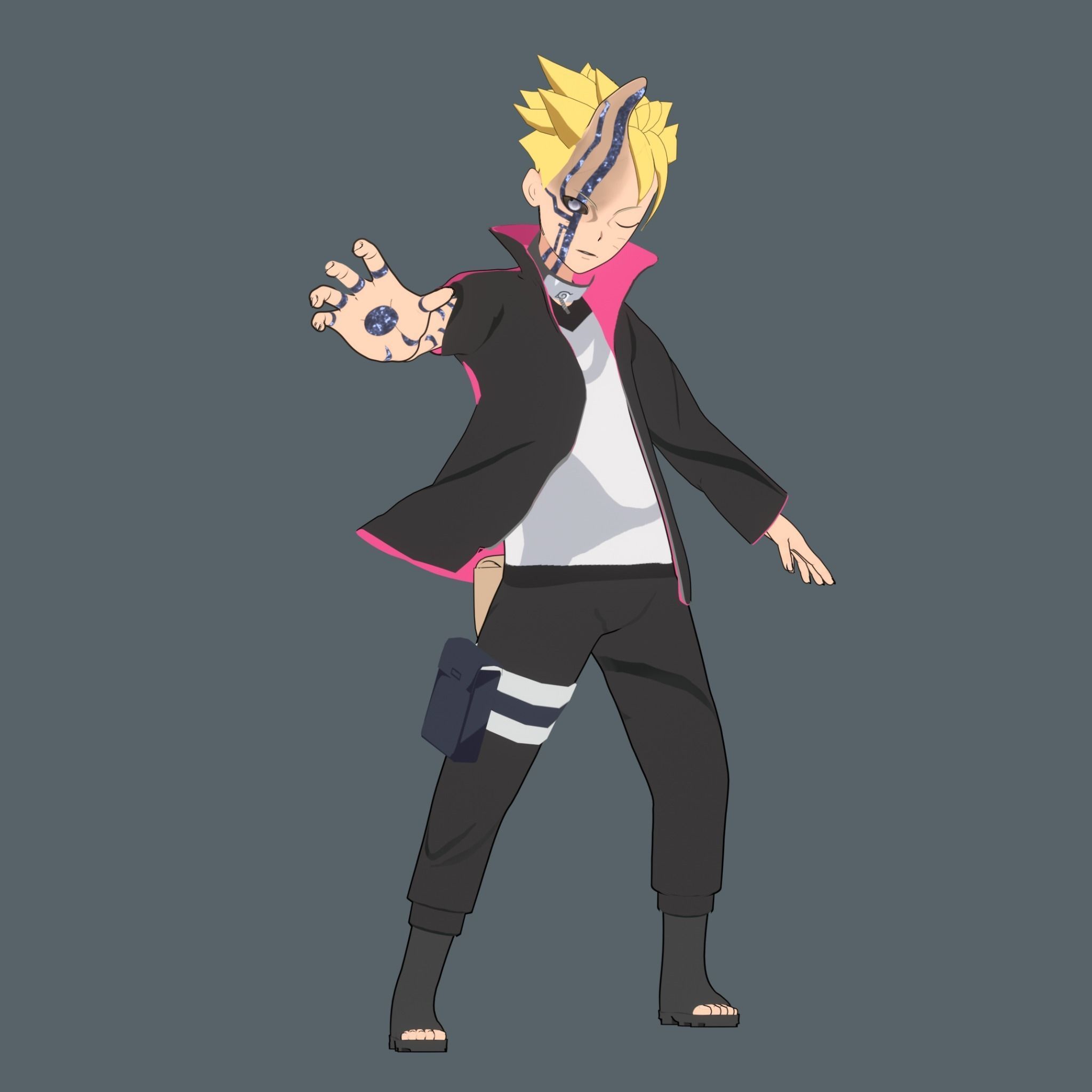 3D model Uzumaki Boruto 3d model VR / AR / low-poly | CGTrader