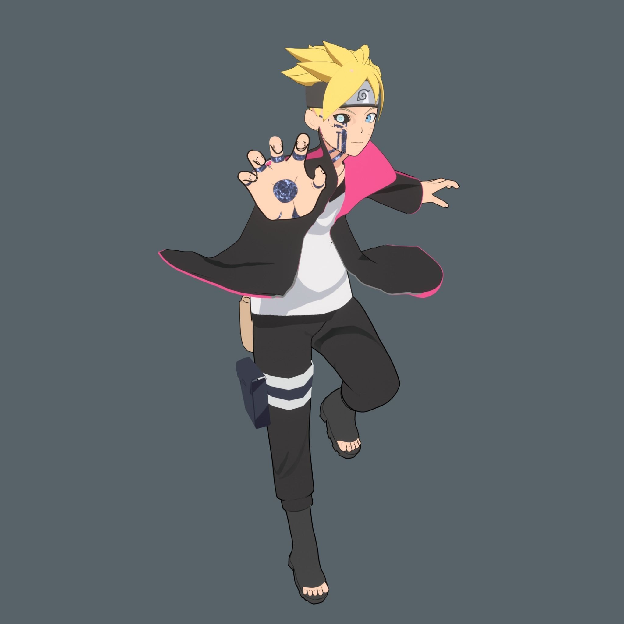 3D model Uzumaki Boruto 3d model VR / AR / low-poly | CGTrader
