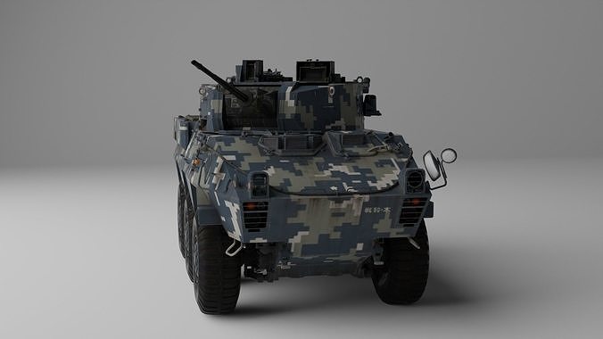 Japan Tank Type 87 RCV 3D Model free VR / AR / low-poly 3D model rigged | CGTrader